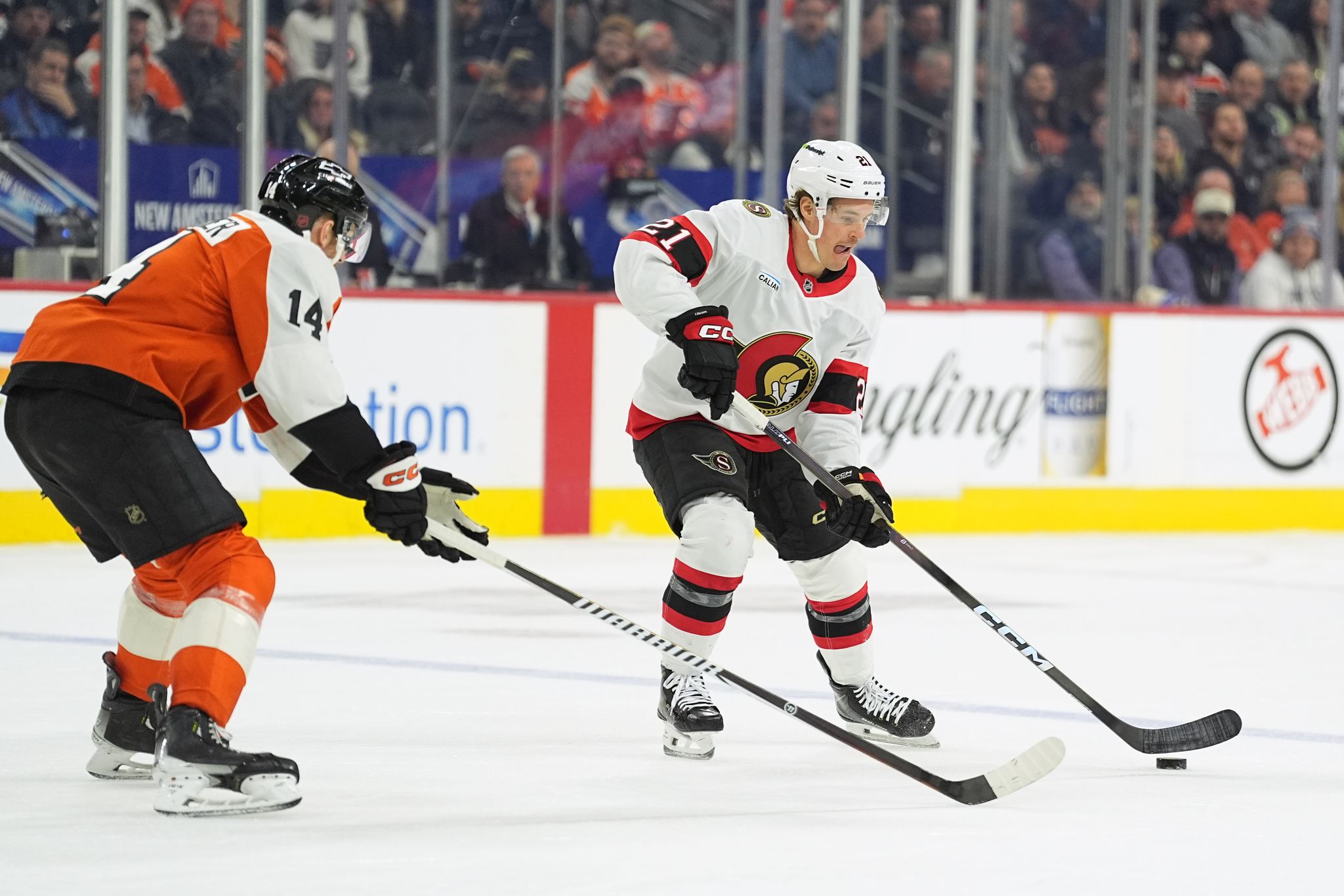 Tim Stutzle's goal 47 seconds into OT helps Senators beat Flyers 2-1