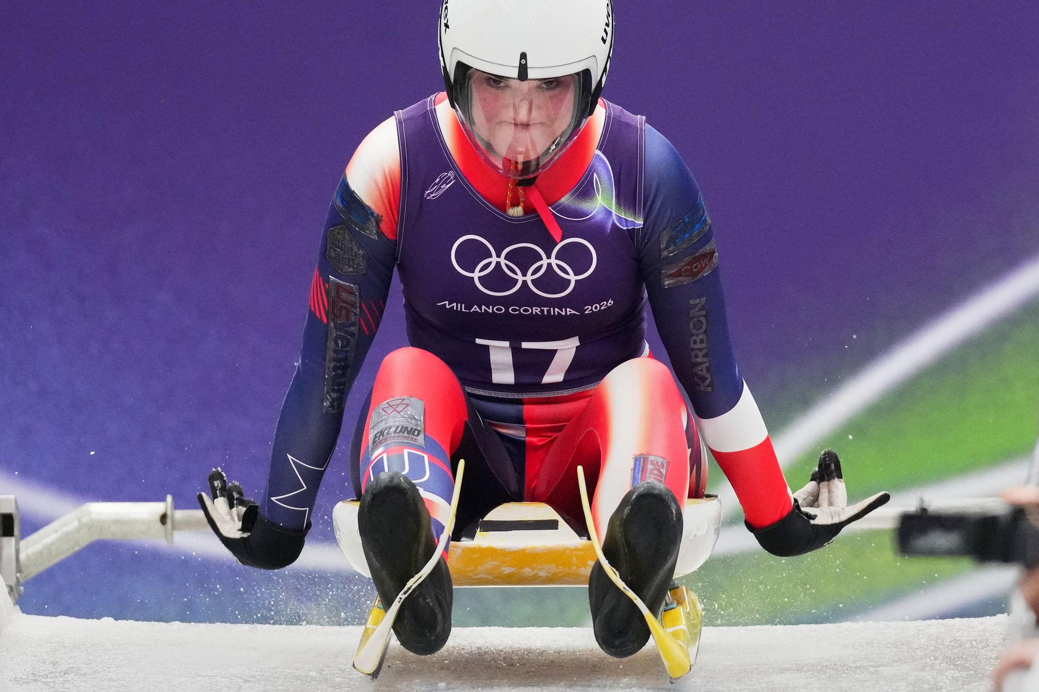 Summer Britcher does not think a corpse could win an Olympic luge race ...