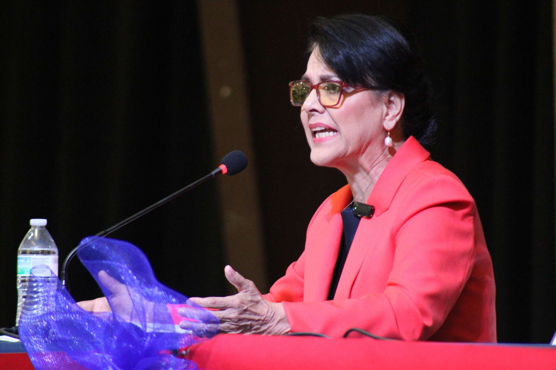 Webb County Court at Law No. 1 forum held, Cuellar unable to attend