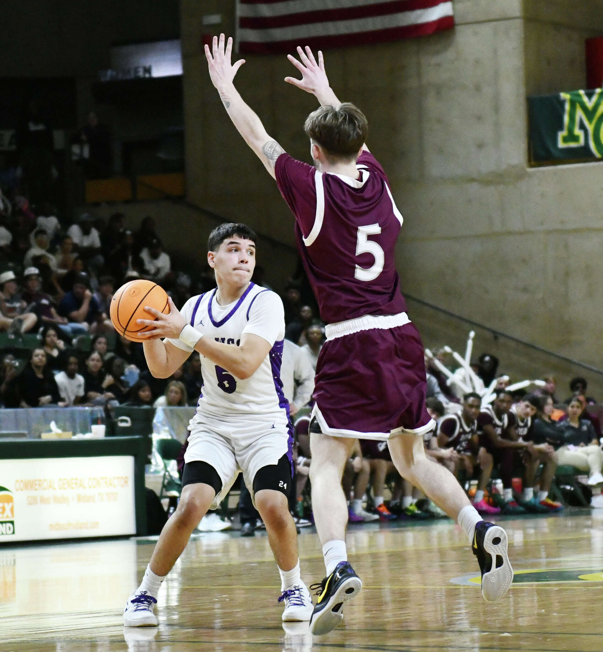 Midland Legacy boys rally past Midland High with key rebounds
