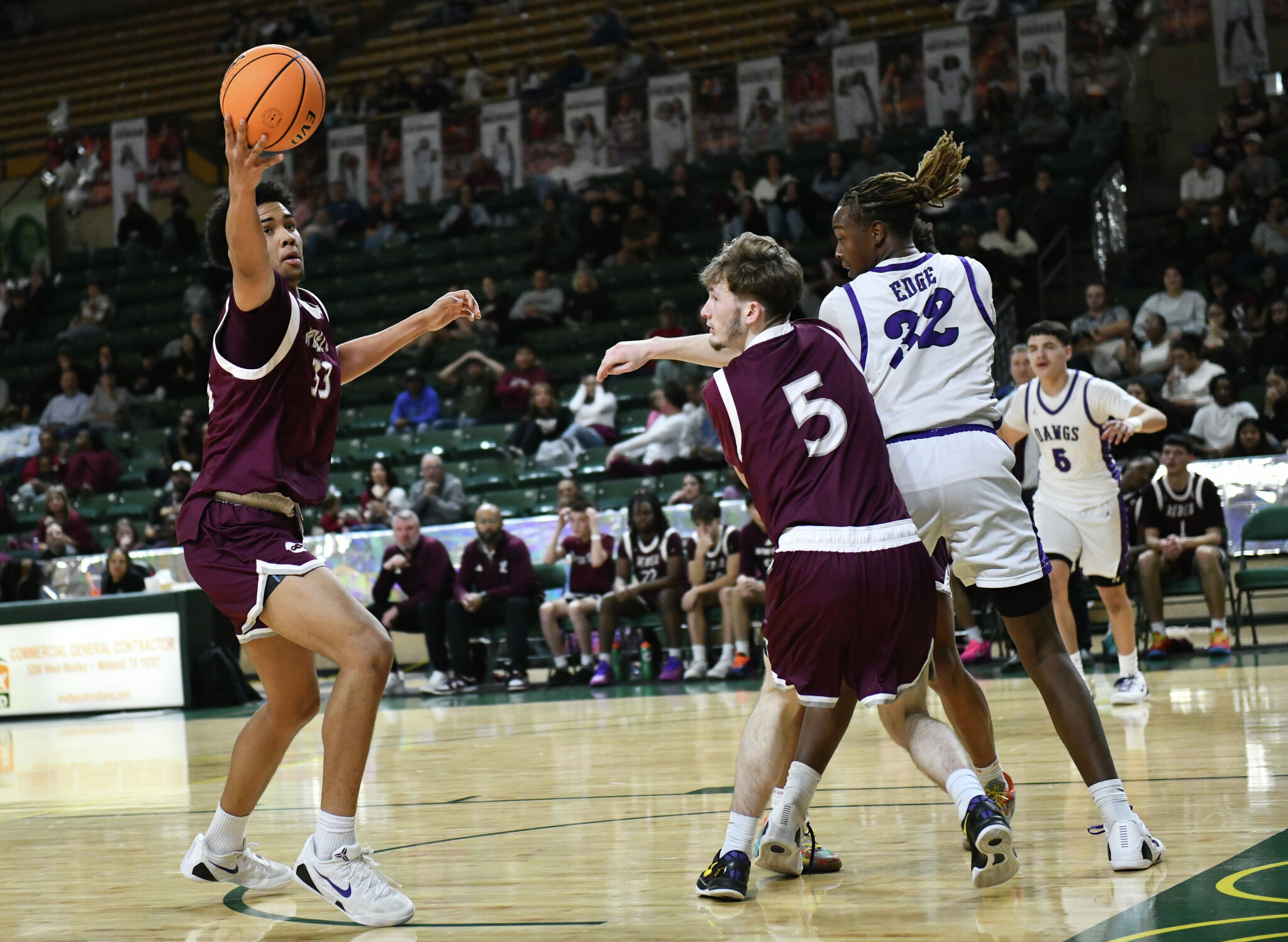 Midland Legacy boys rally past Midland High with key rebounds