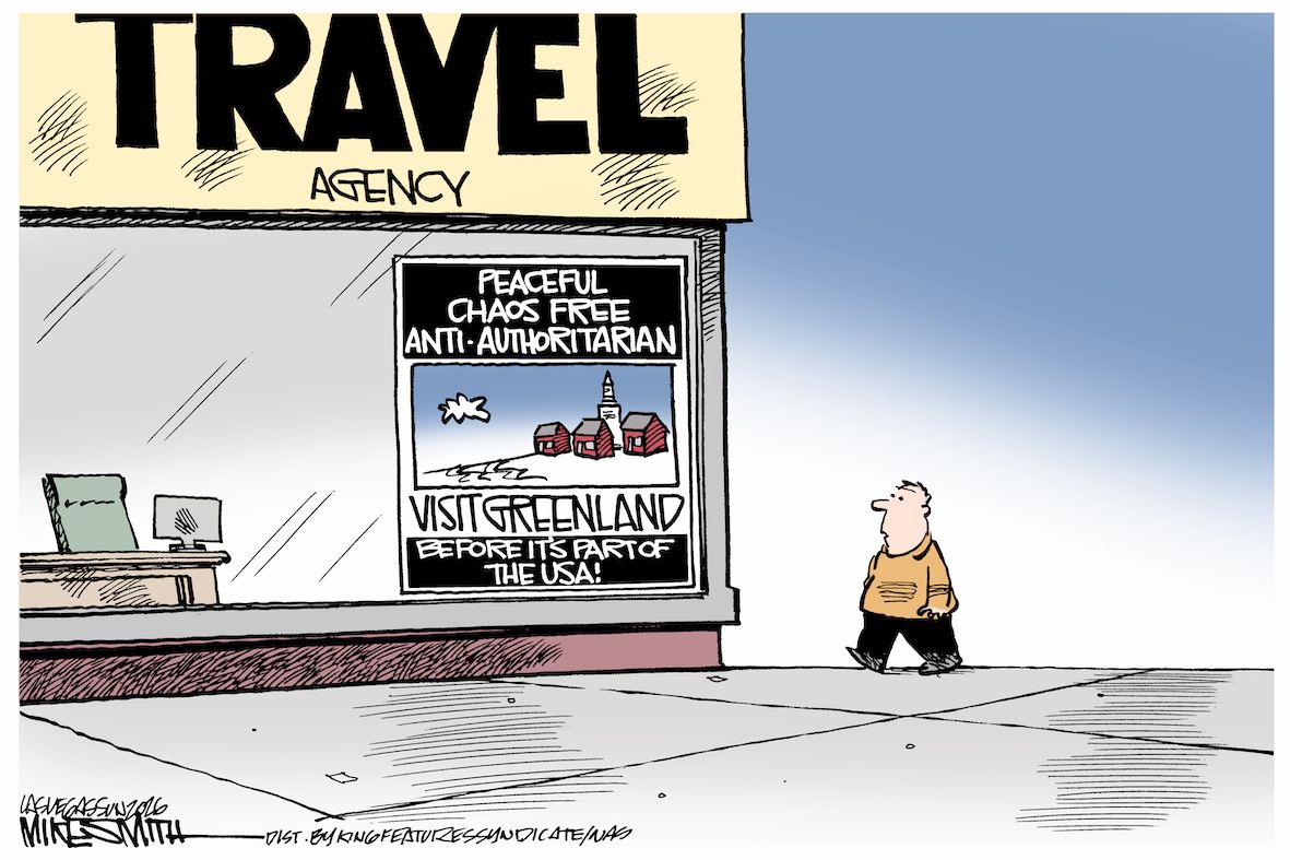 Editorial cartoon: Greenland