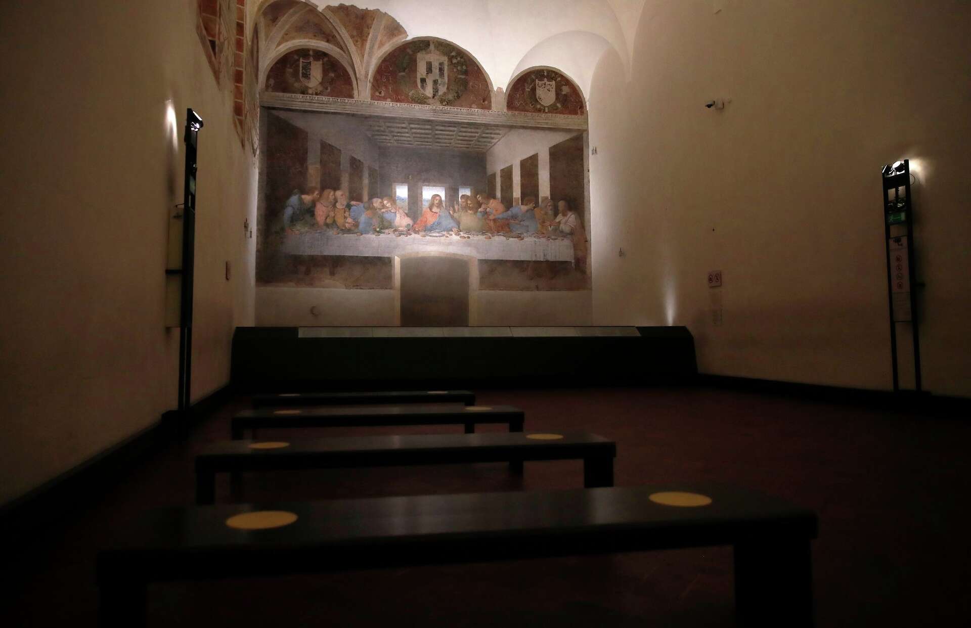 Tourists stopped from seeing The Last Supper, while Olympic VIPs ...
