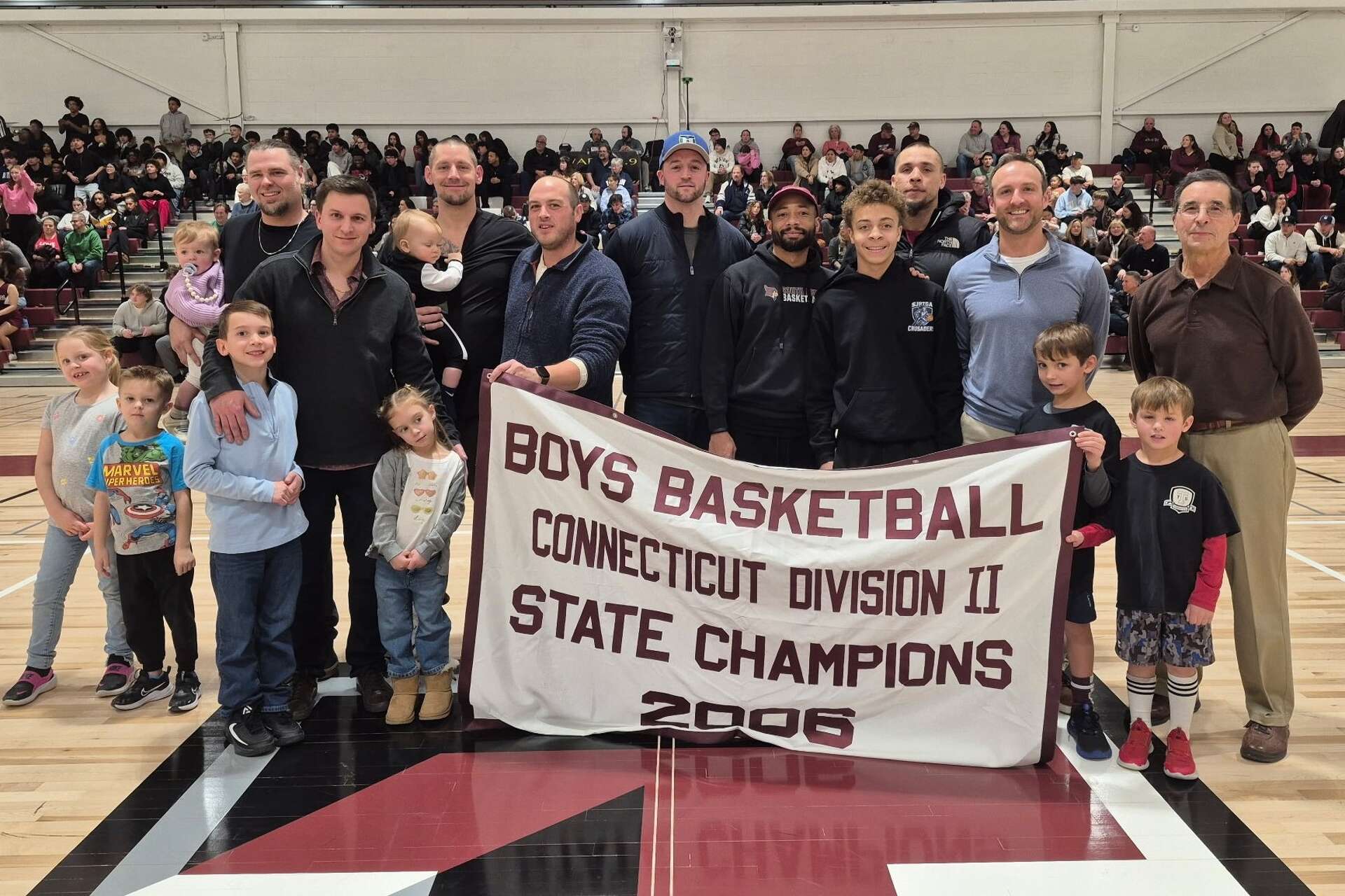 Torrington High honors 2006 CIAC boys basketball championship team