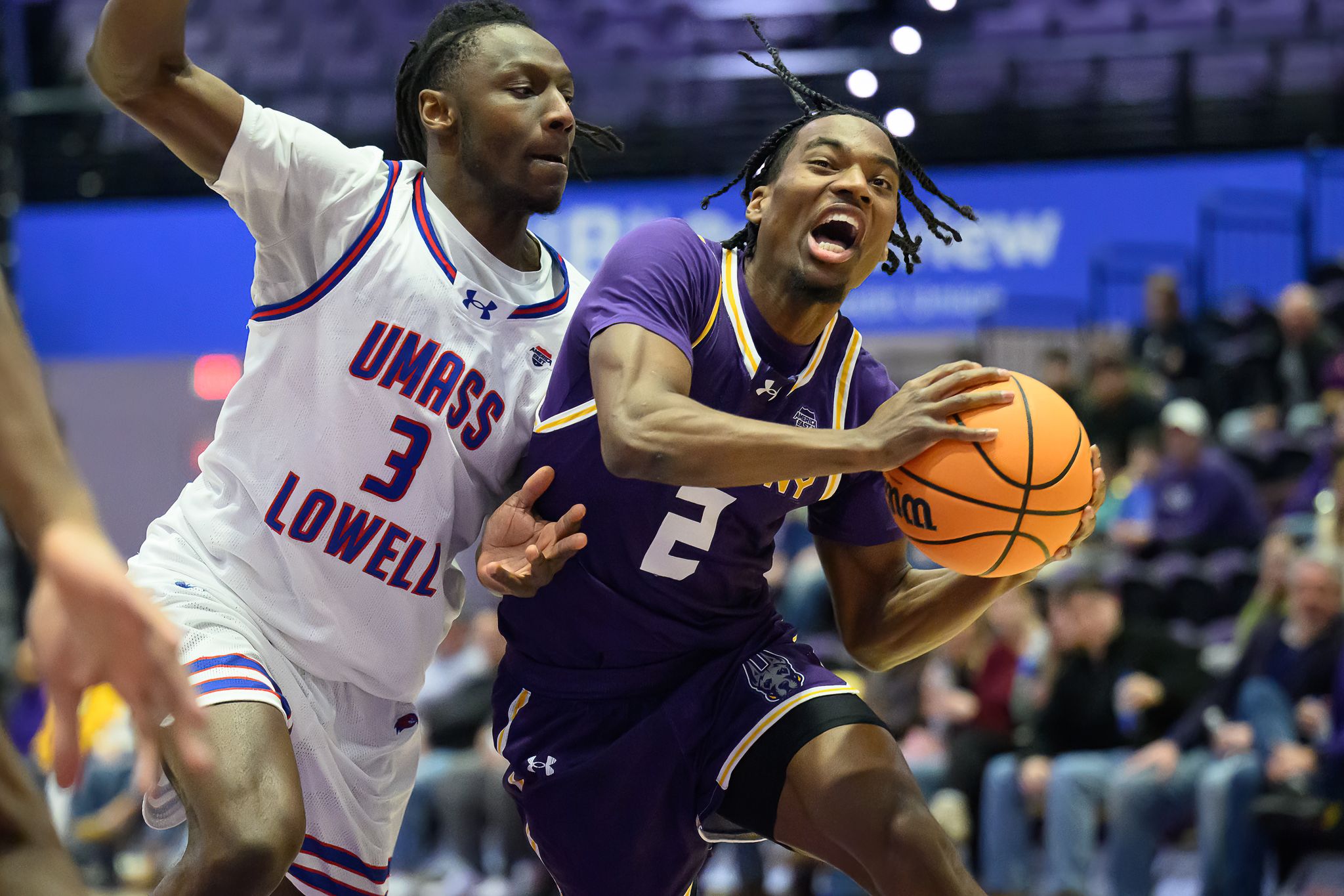UAlbany basketball scores big America East road win over NJIT