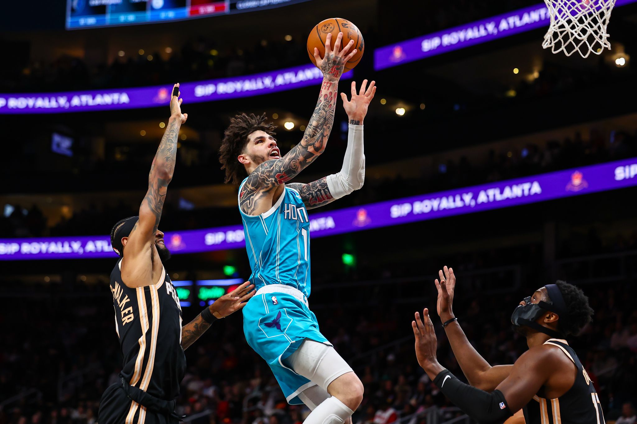 Bridges stars as the Hornets beat the Hawks 126-119 for their 9th ...