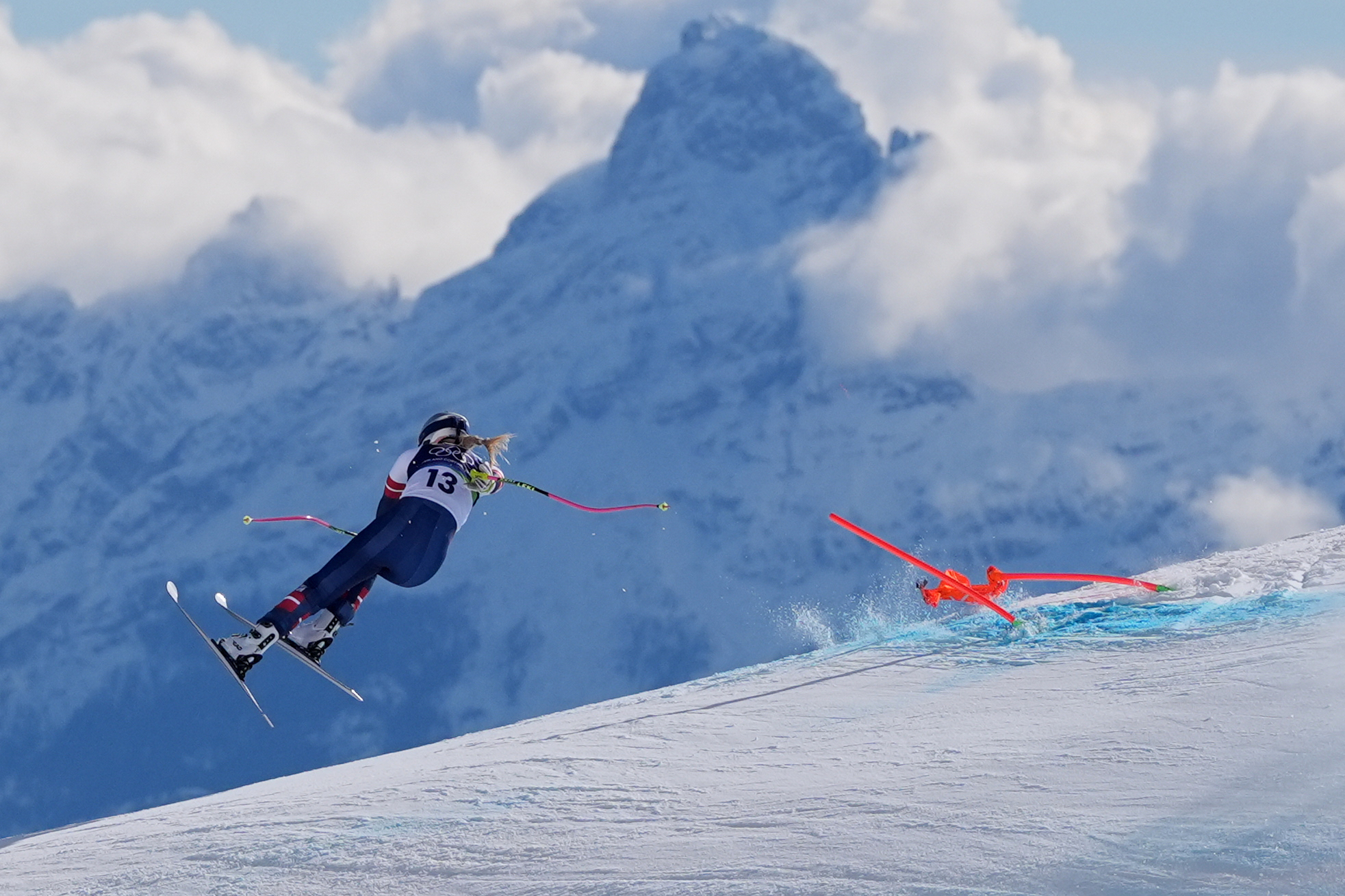 Lindsey Vonn dice que su 3ra cirugía por pierna rota tras caída en ...