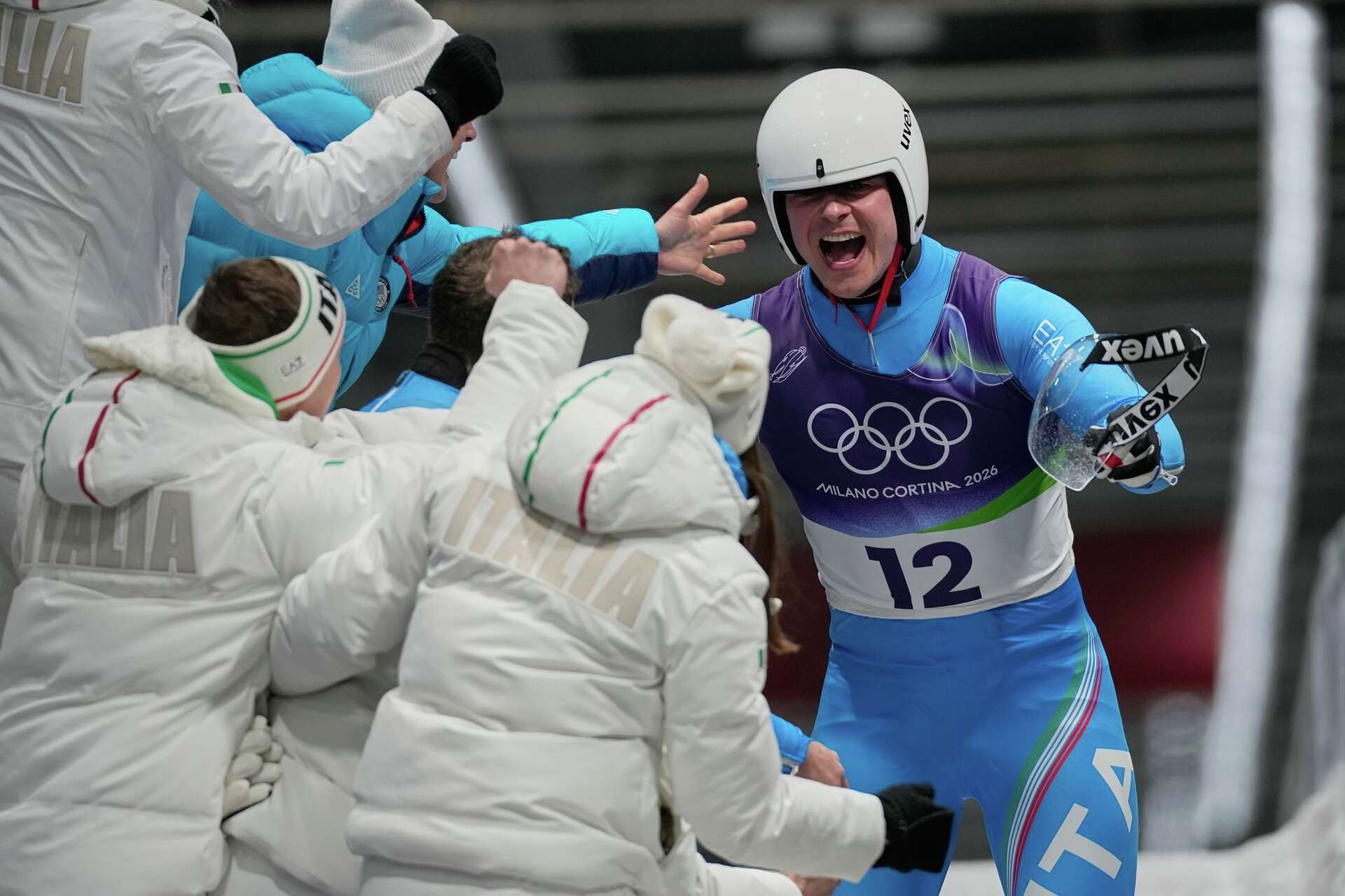 Italy enjoys a record-breaking day at the Winter Olympics by claiming ...