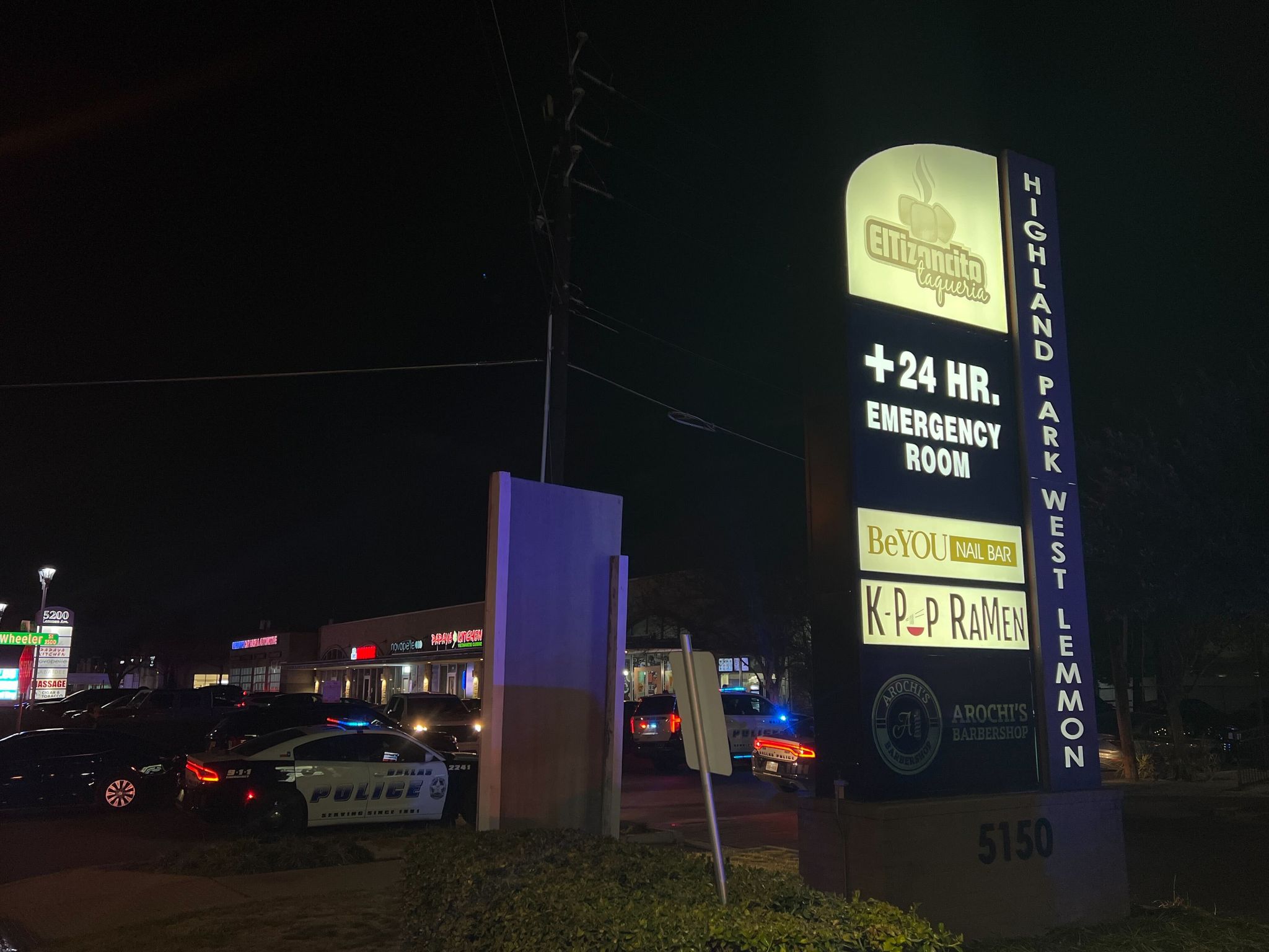 Dallas police at scene of officer-involved shooting