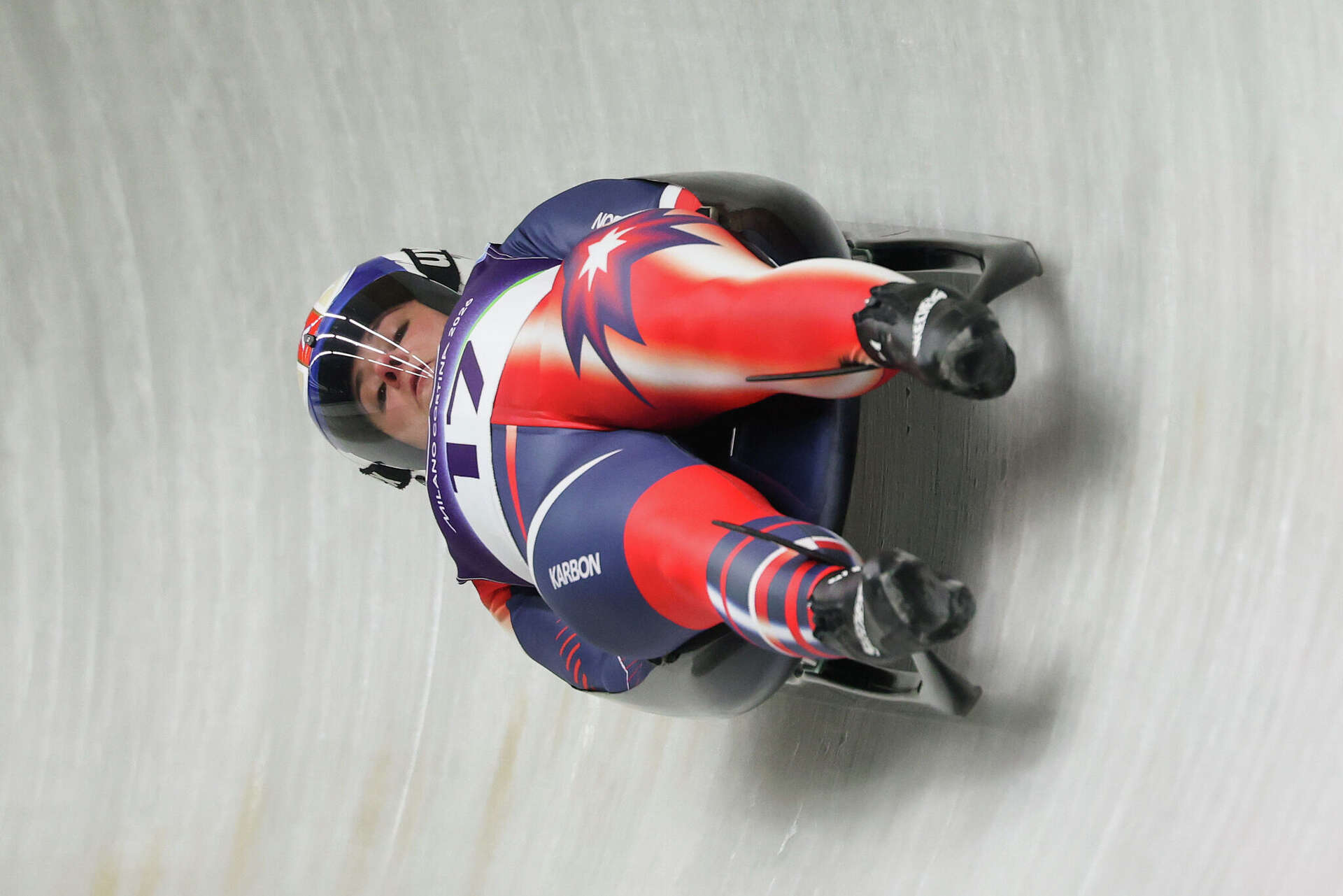 Connecticut's Emily Fischnaller completes first two Olympic luge runs