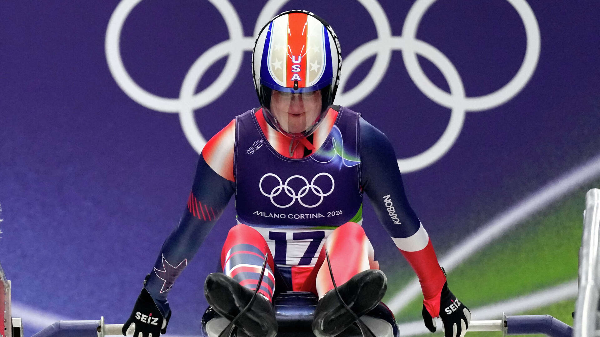 Connecticut's Emily Fischnaller completes first two Olympic luge runs
