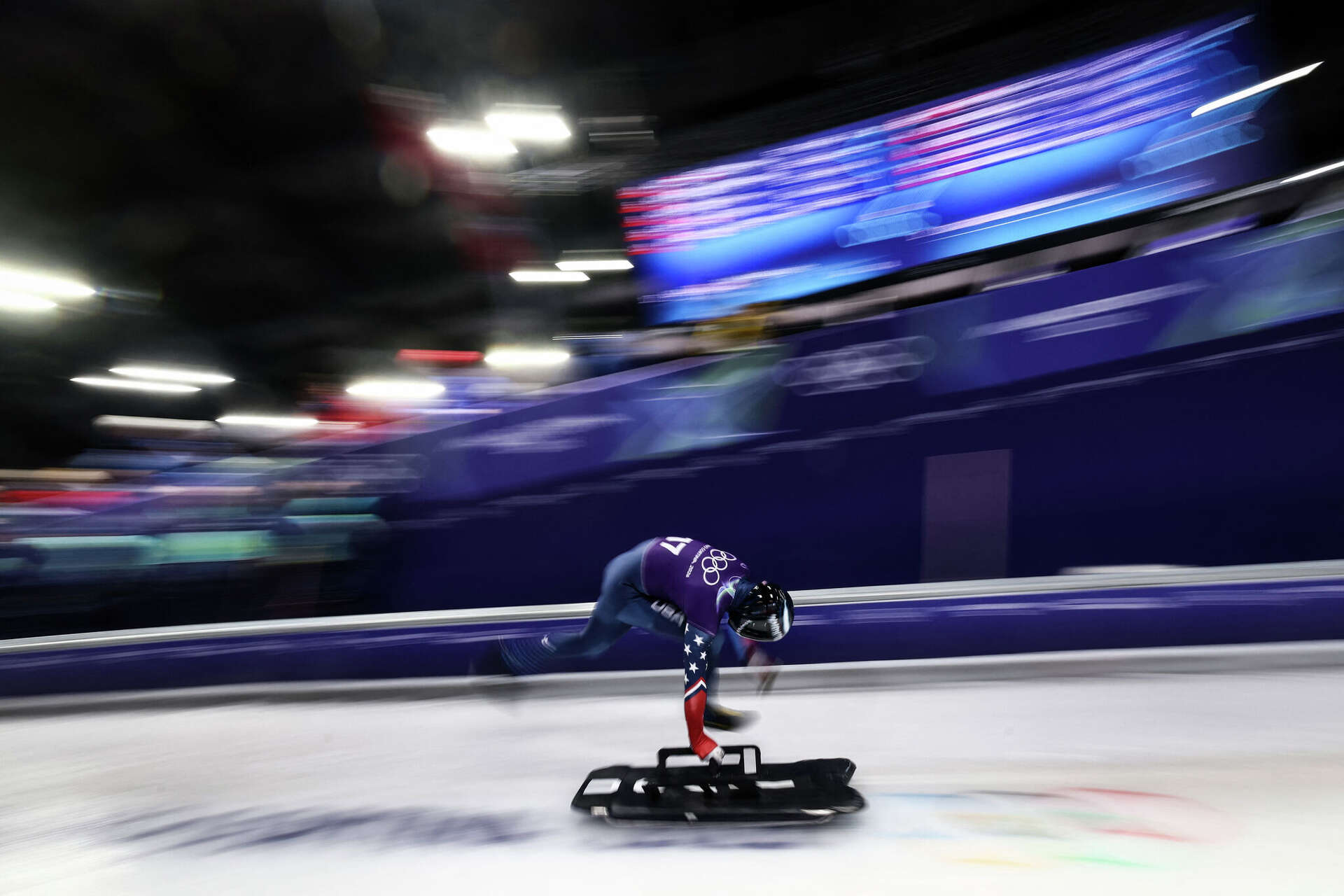 CT's Austin Florian is top-ranked U.S. athlete in Olympic skeleton