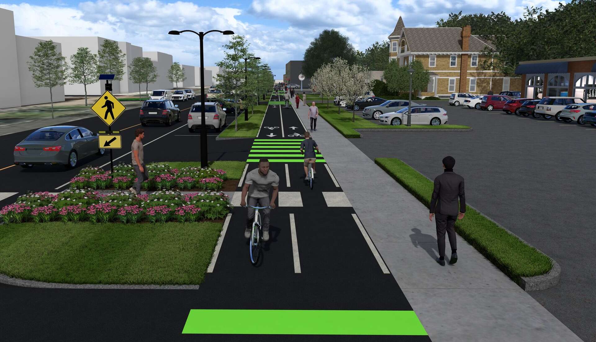 Manchester streetscape plans bolstered by state grant