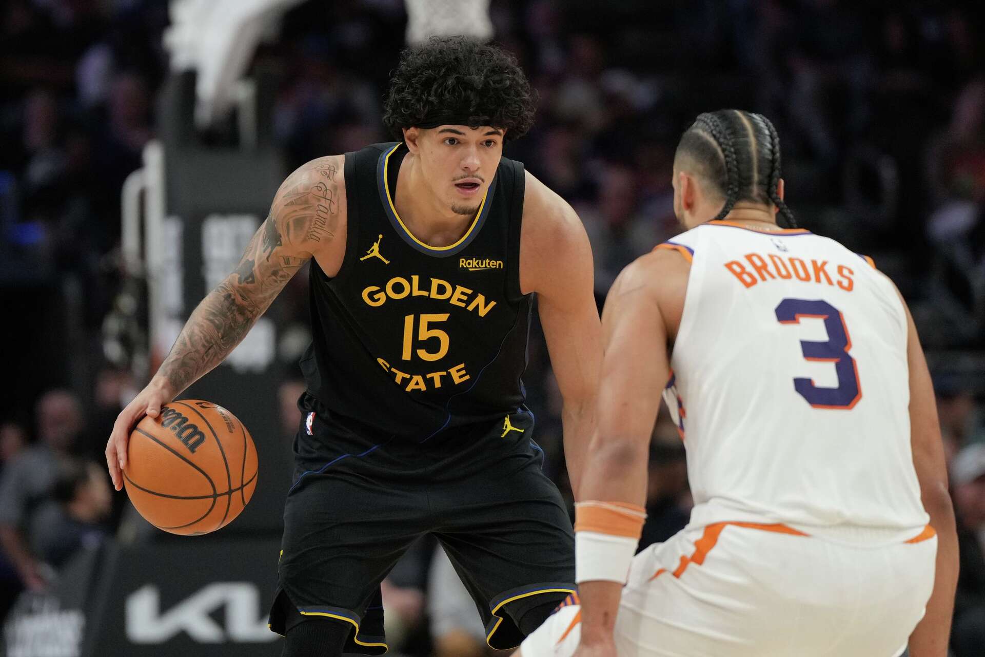 Warriors’ Gui Santos thriving as roster shakeup pulls him to the fore