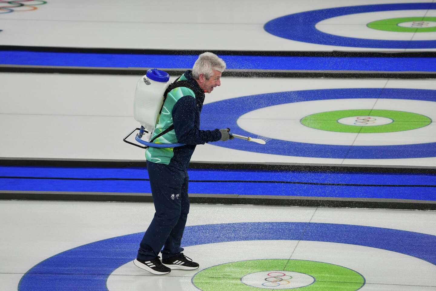 Here's how Cortina's ice tech, dubbed curling's Michael Jackson ...