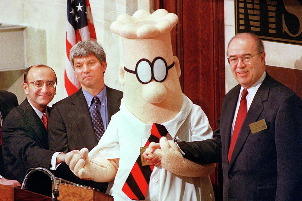 In the 1990s, he made millions off Dilbert. Then he discovered Trump.