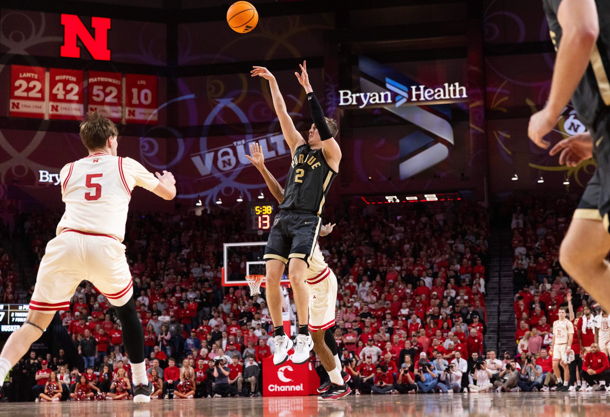 No. 13 Purdue edges No. 7 Nebraska in overtime thriller after blowing ...