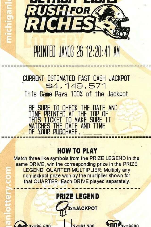 Michigan Lottery Fast Cash club wins record $4.14M