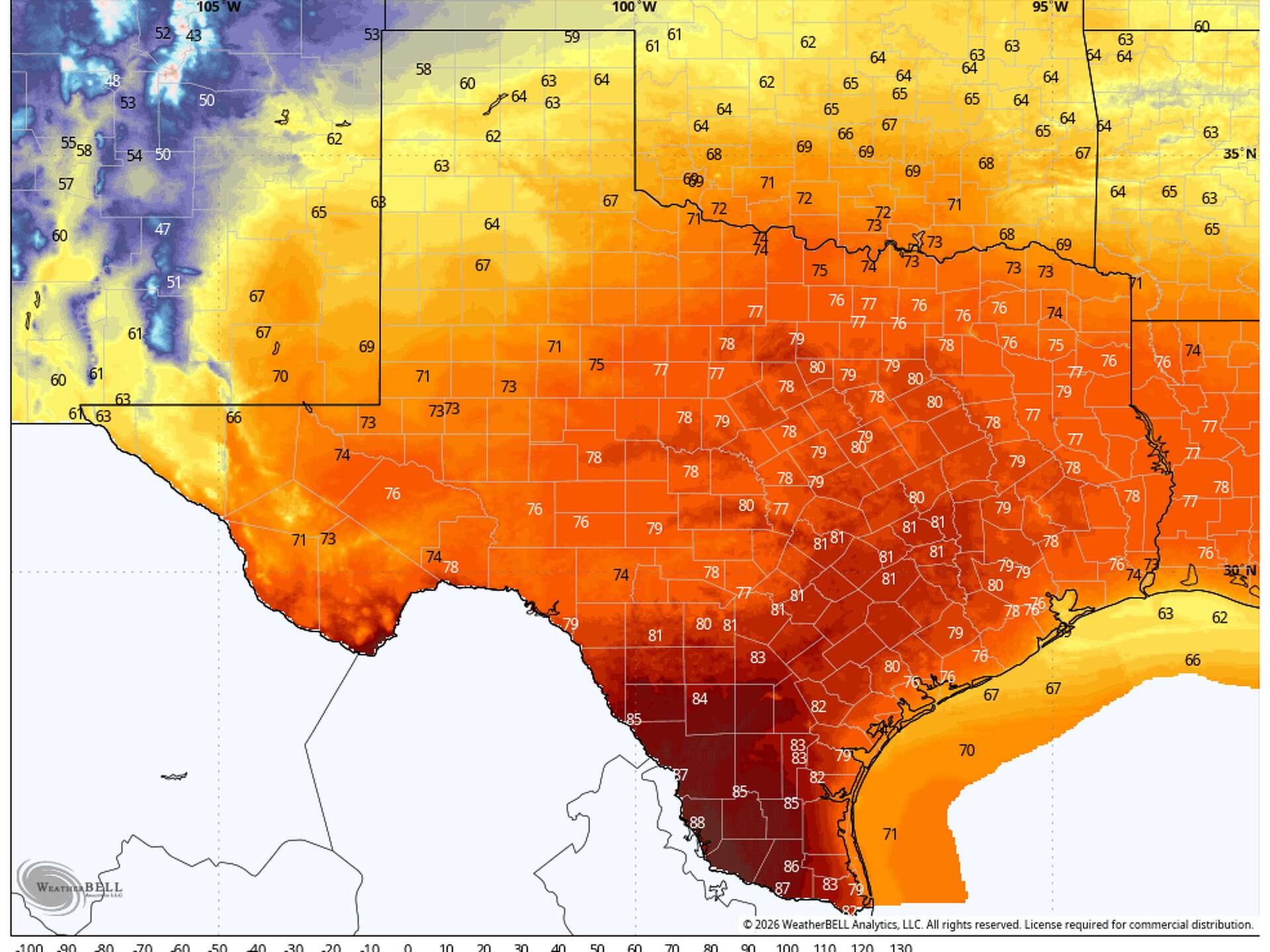 Does a warm February mean a scorching summer is ahead for Texas?