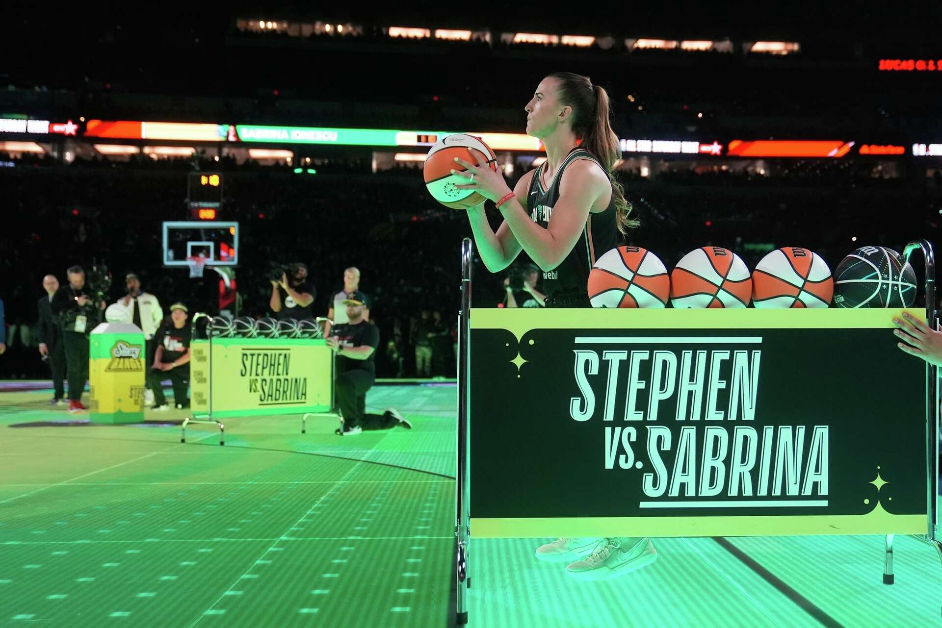 Big 12 will debut a high-tech LED glass court for its men’s and women’s ...