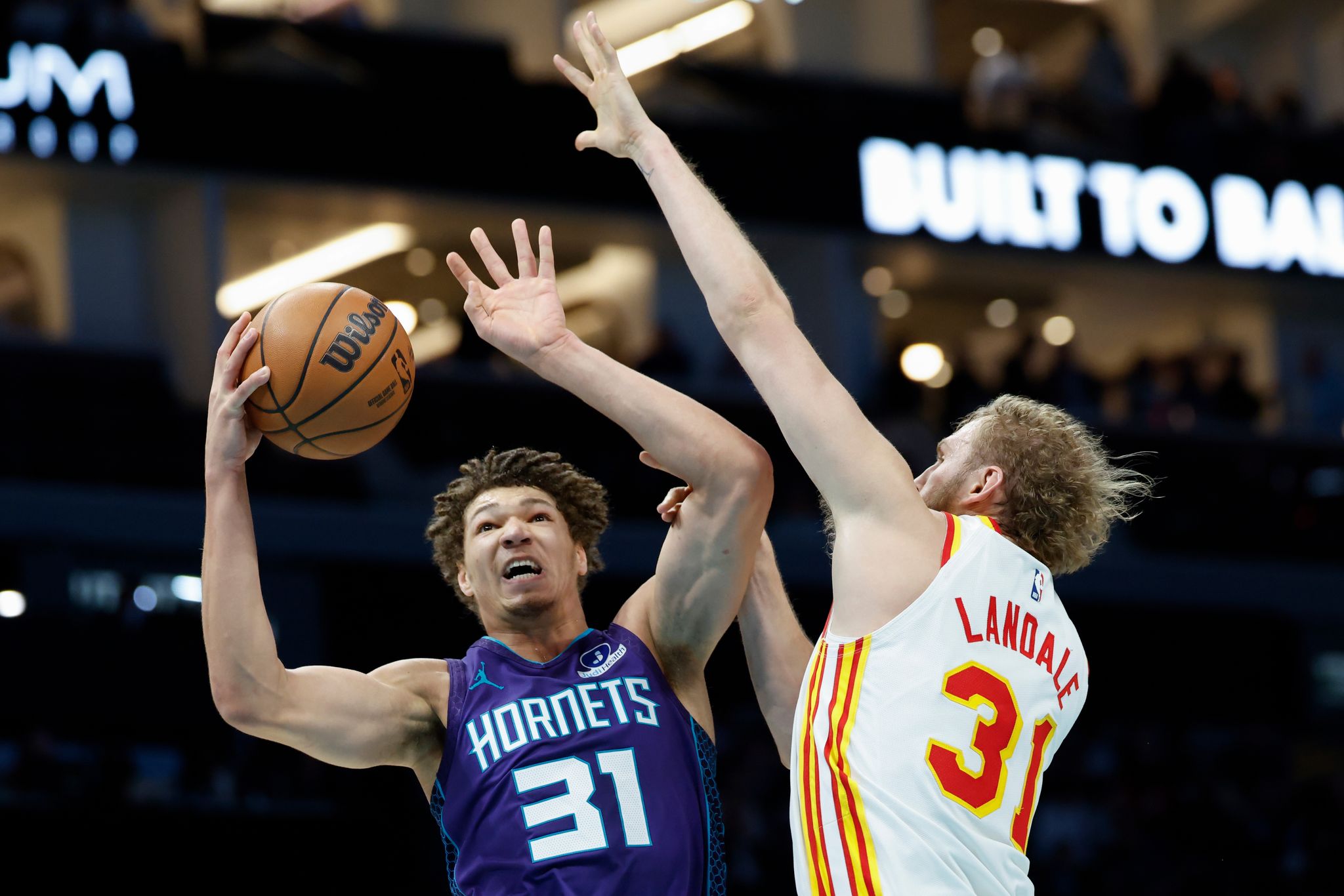 Brandon Miller scores 31 points, Hornets hold on to beat Hawks 110-107
