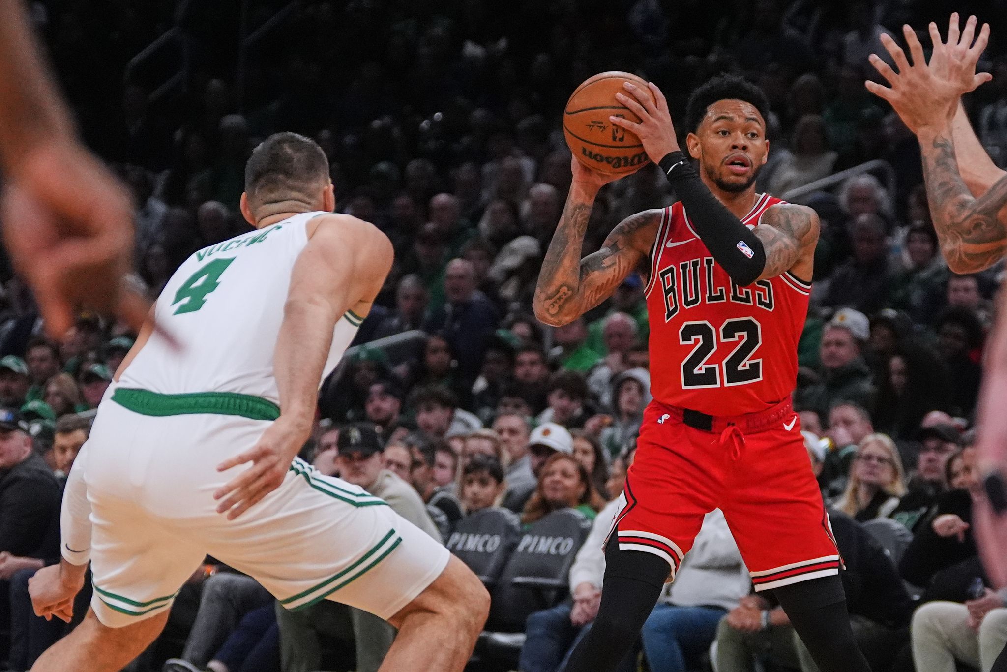 Bulls guard Anfernee Simons sidelined and needs imaging on injured left ...