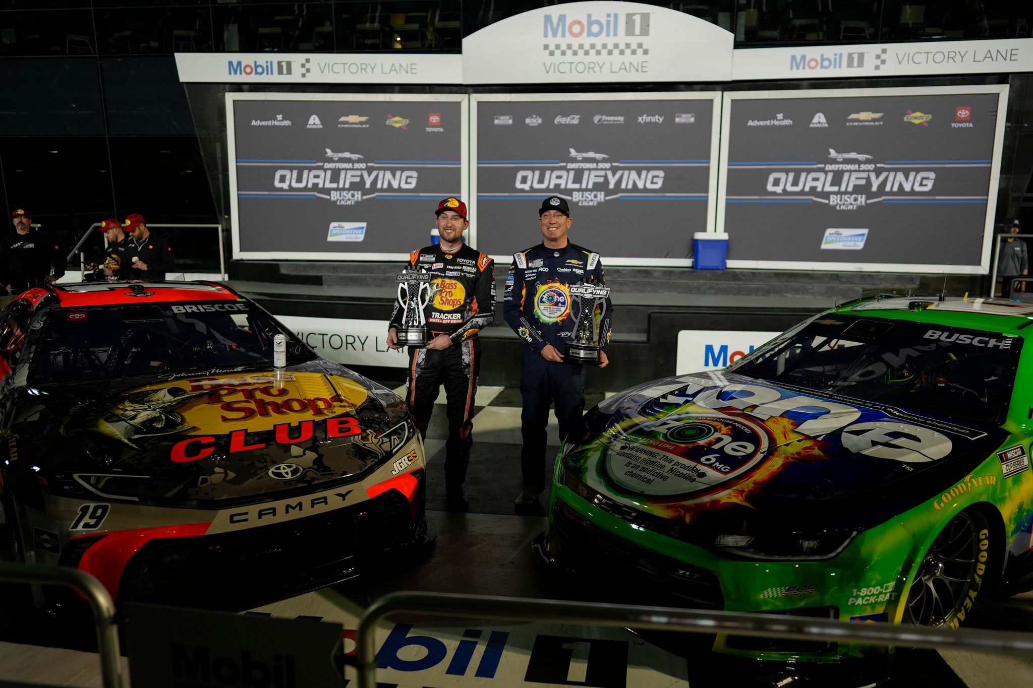 Kyle Busch grabs Daytona 500 pole, chasing a win that has eluded him ...