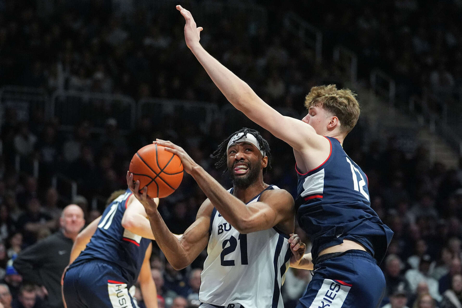 UConn men's basketball fights past pesky Butler behind Ball, Reed