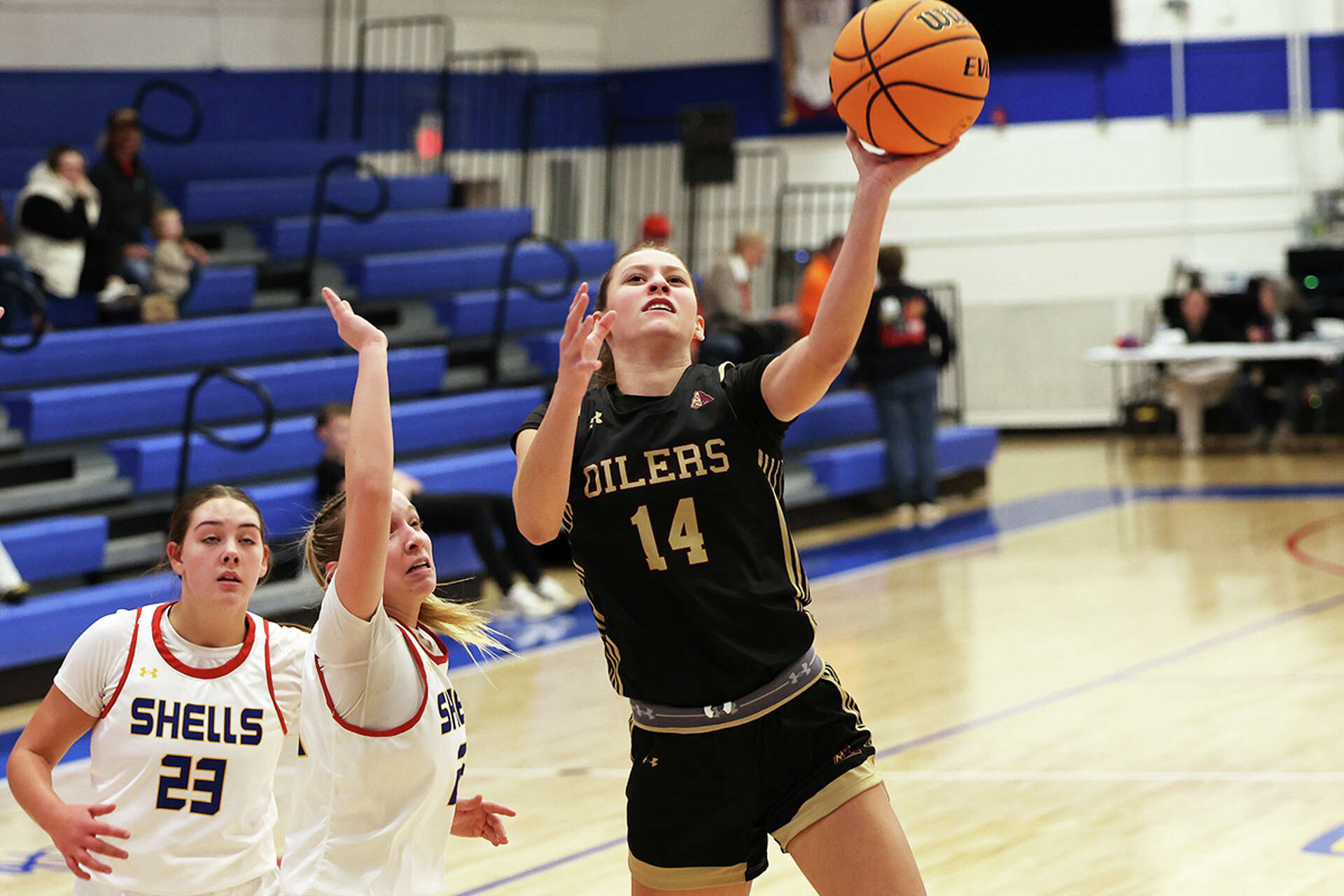 WEDNESDAY GIRLS BASKETBALL: Buttry, Handler lead EA-WR to victory