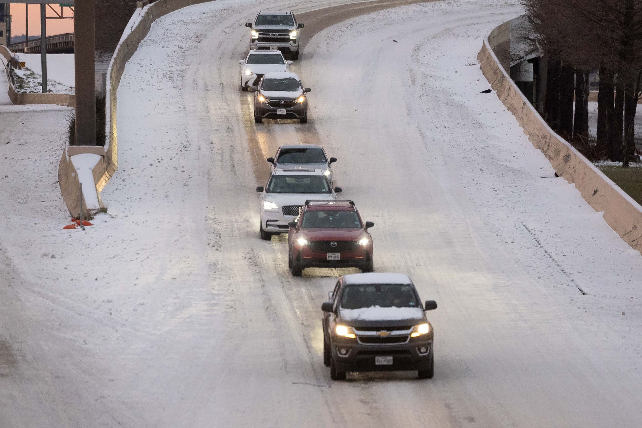 When will snow melt in D-FW? And when could roads be clear?