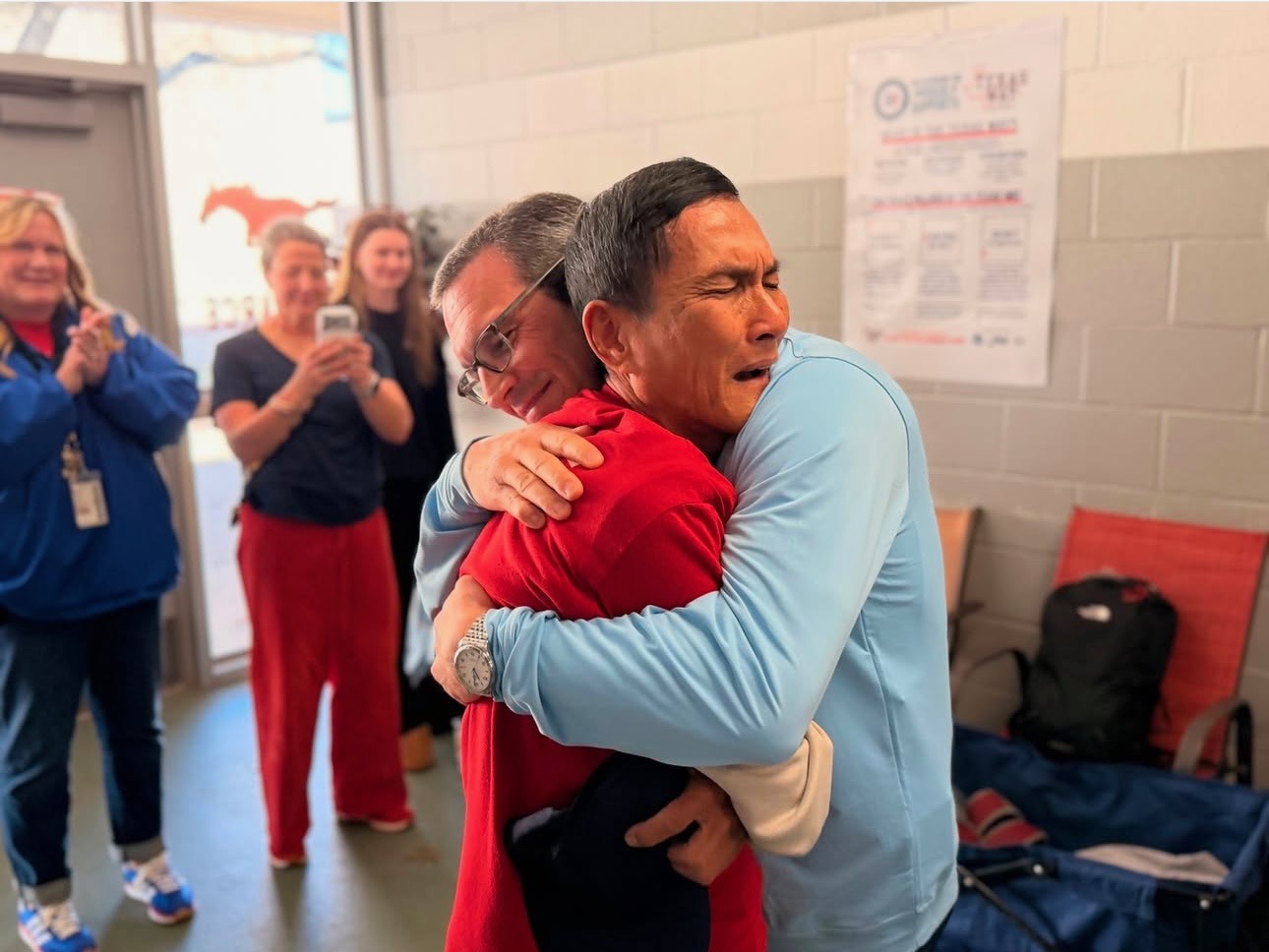 Richardson ISD swim team raises money to help beloved custodian