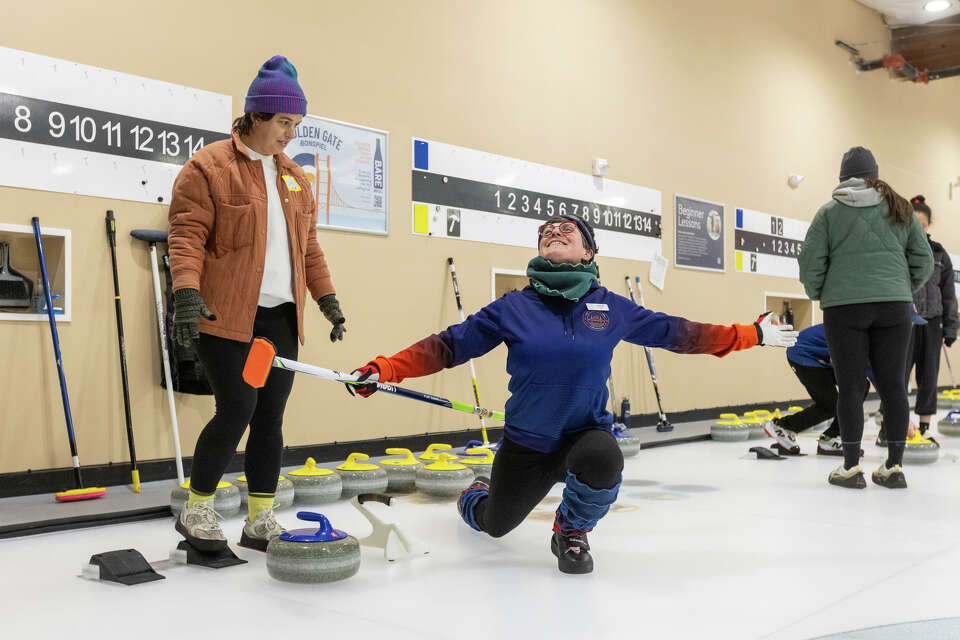 The only place in California built just for curling is in the Bay Area