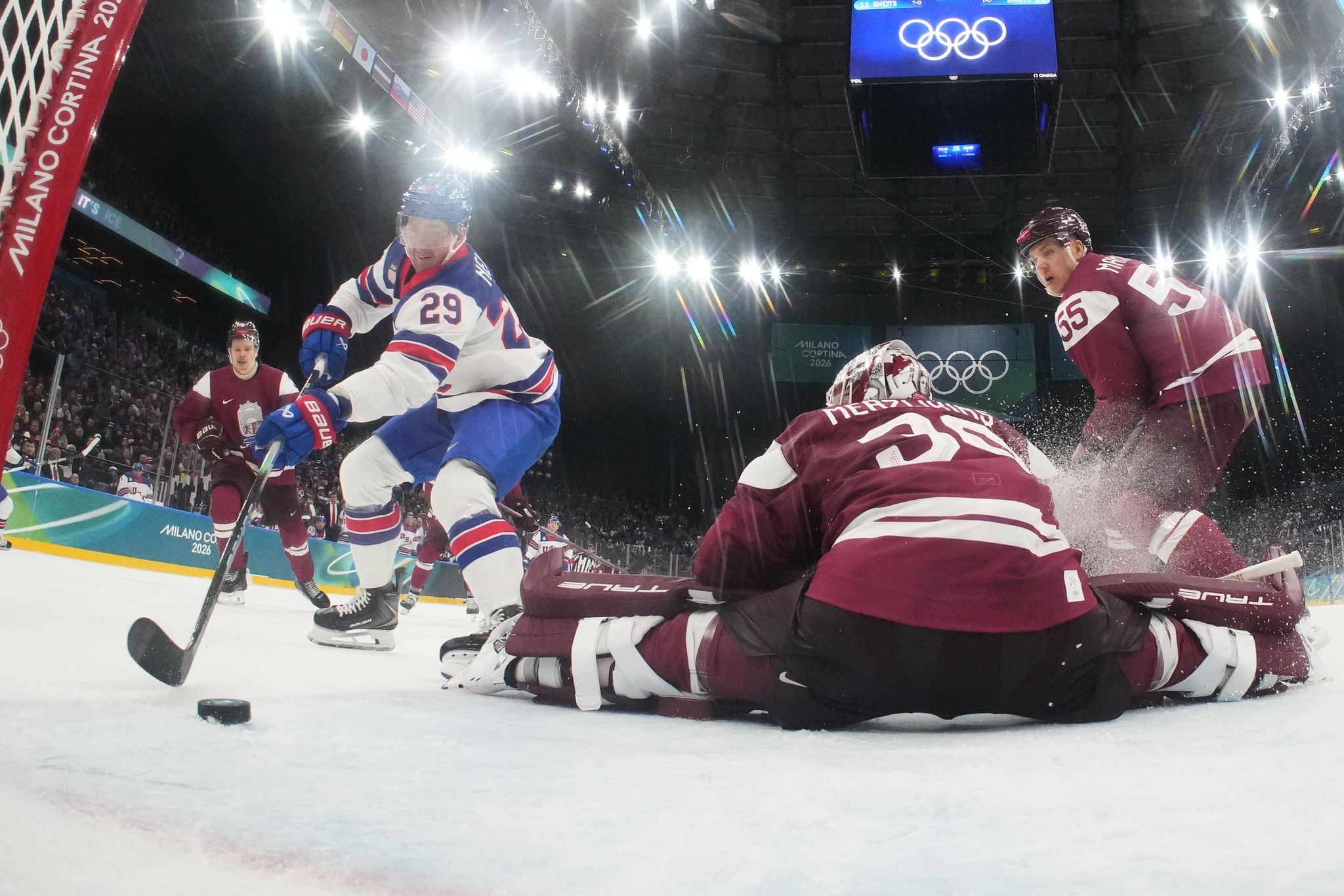 Brock Nelson shines on 'another big stage' for the US at the Olympics