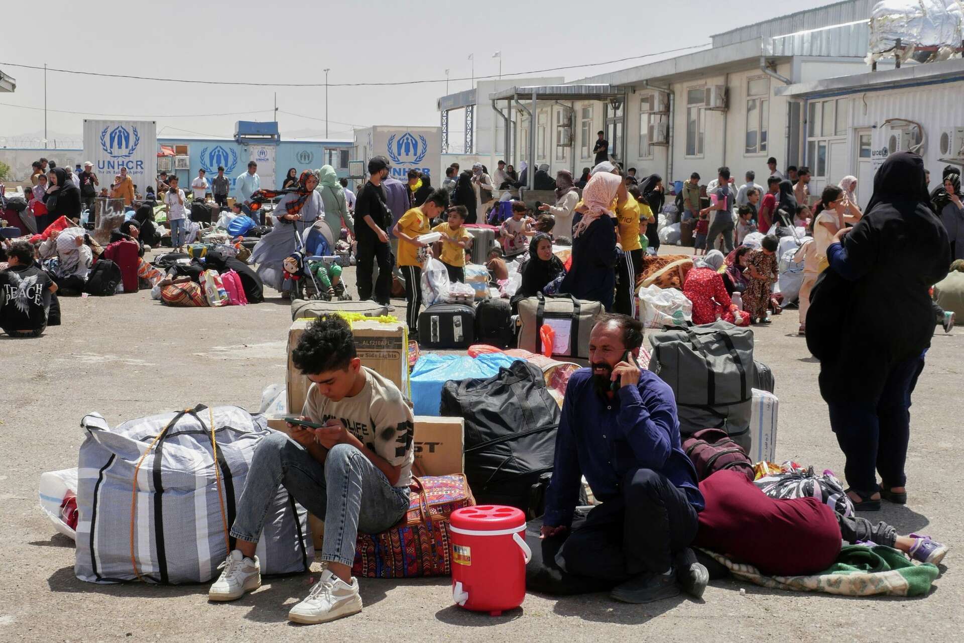 The return of millions of Afghans from Pakistan and Iran pushes ...