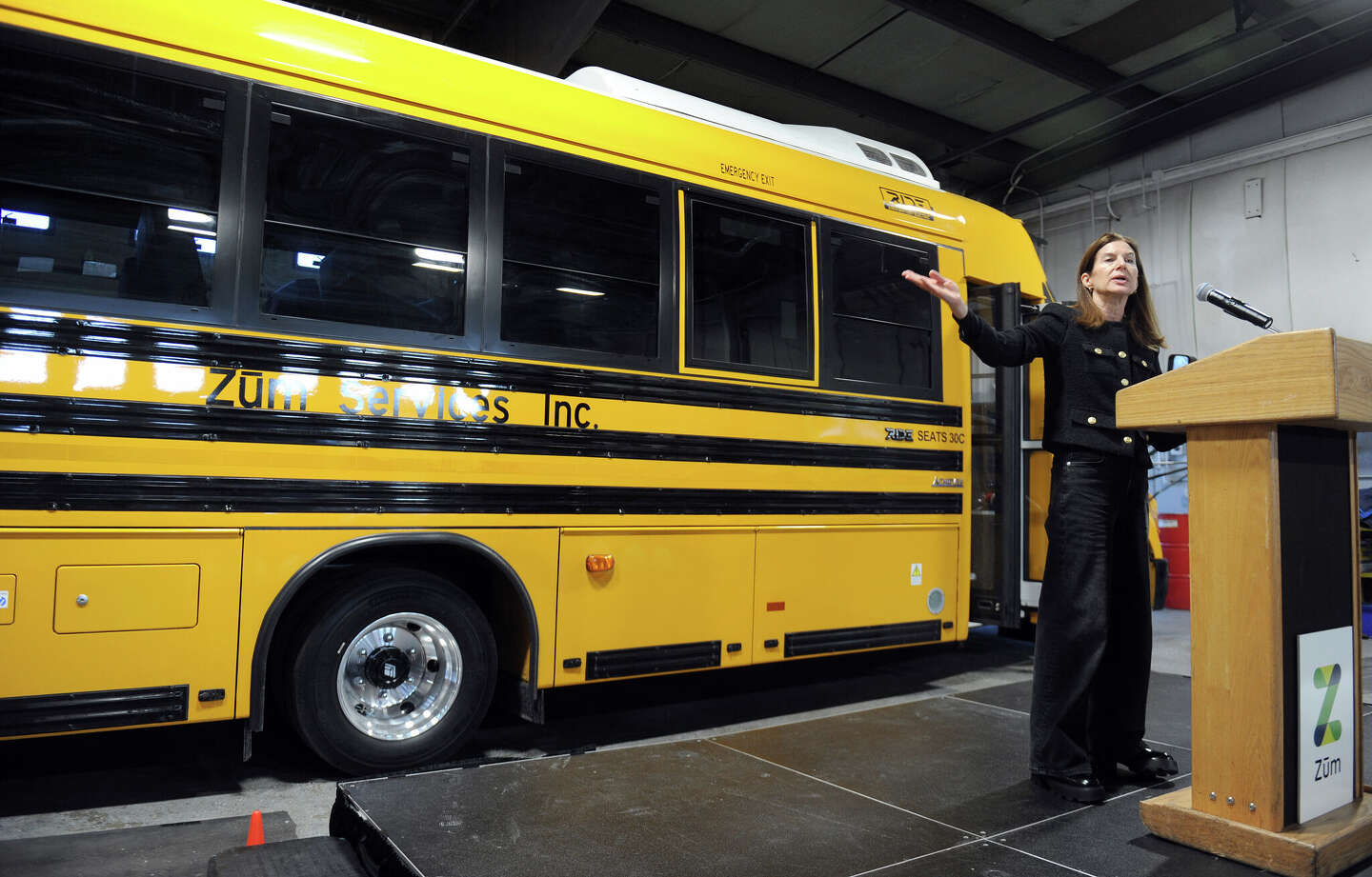 Branford to launch Connecticut’s first fully electric school bus fleet