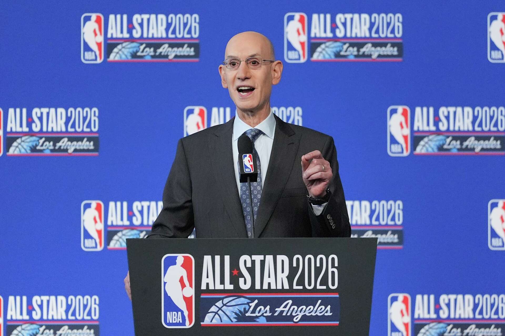 NBA Commissioner Adam Silver talks anti-tanking options with GMs, AP ...