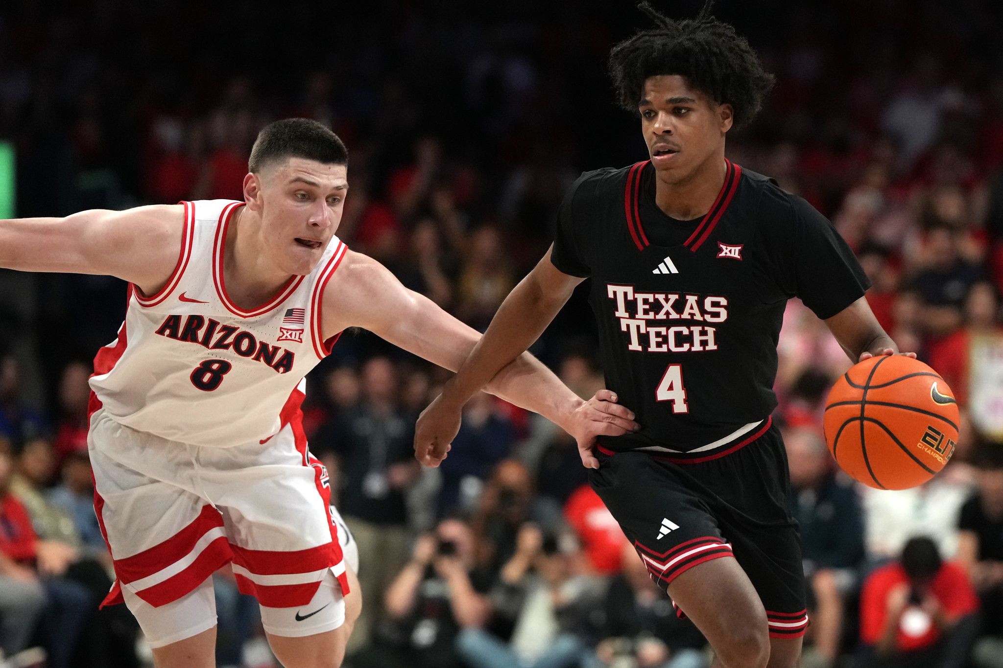 No. 16 Texas Tech rallies to beat No. 1 Arizona 78-75 in OT for ...