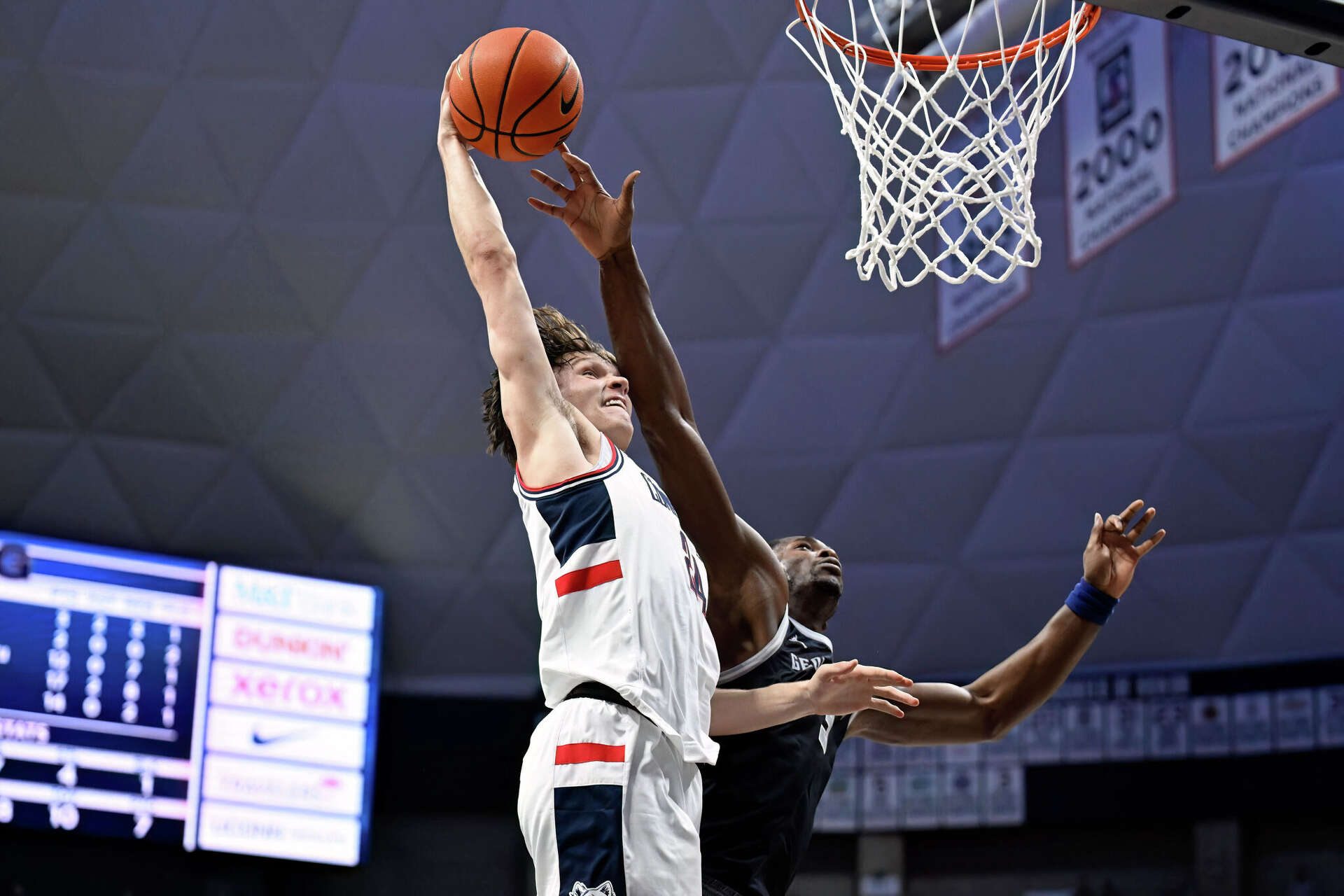 UConn's Alex Karaban sets program wins record in win over Georgetown