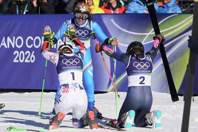 Brignone wins giant slalom for 2nd gold medal of the Olympics, Shiffrin ...