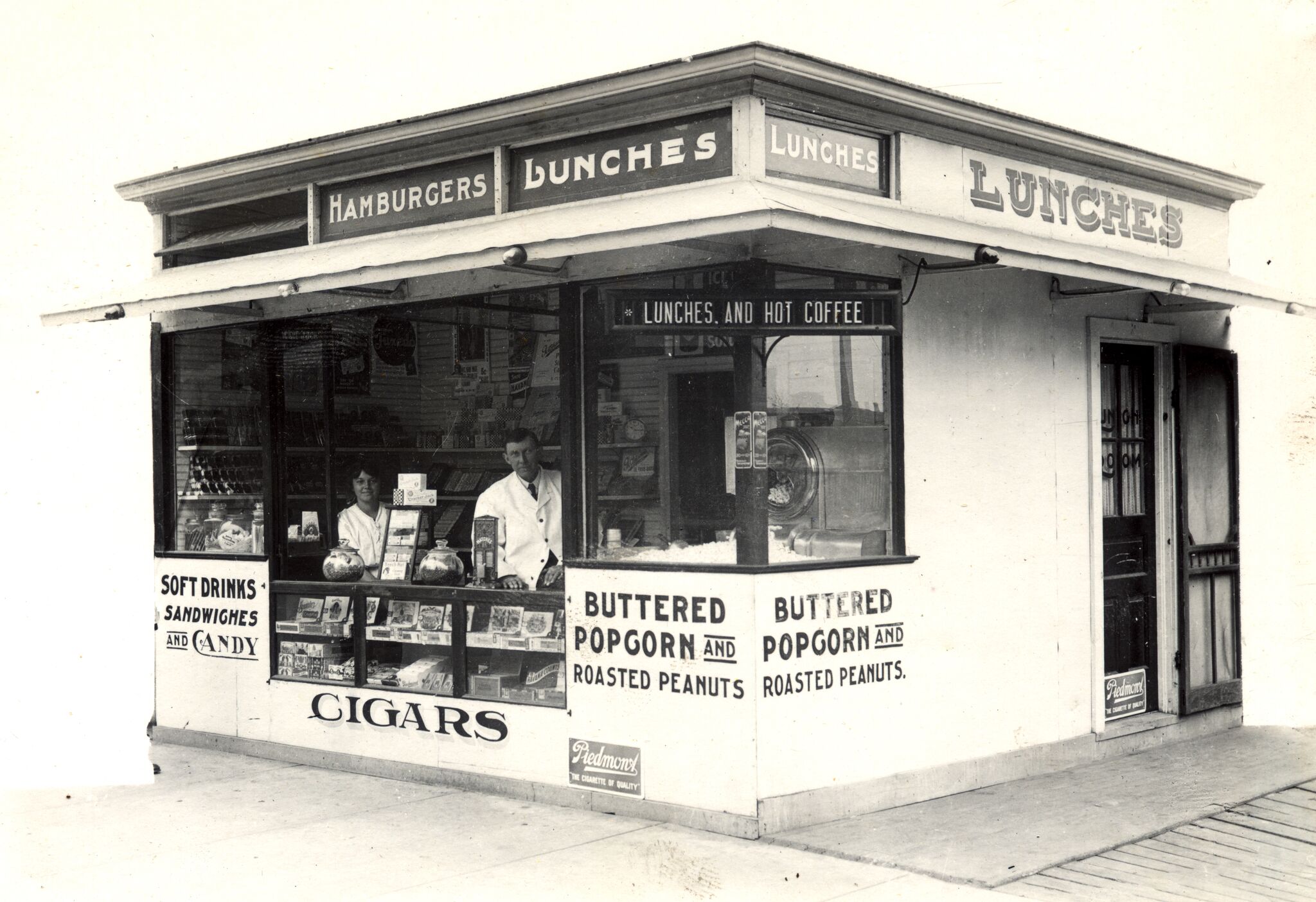 The restaurant on the corner of Maple, River streets
