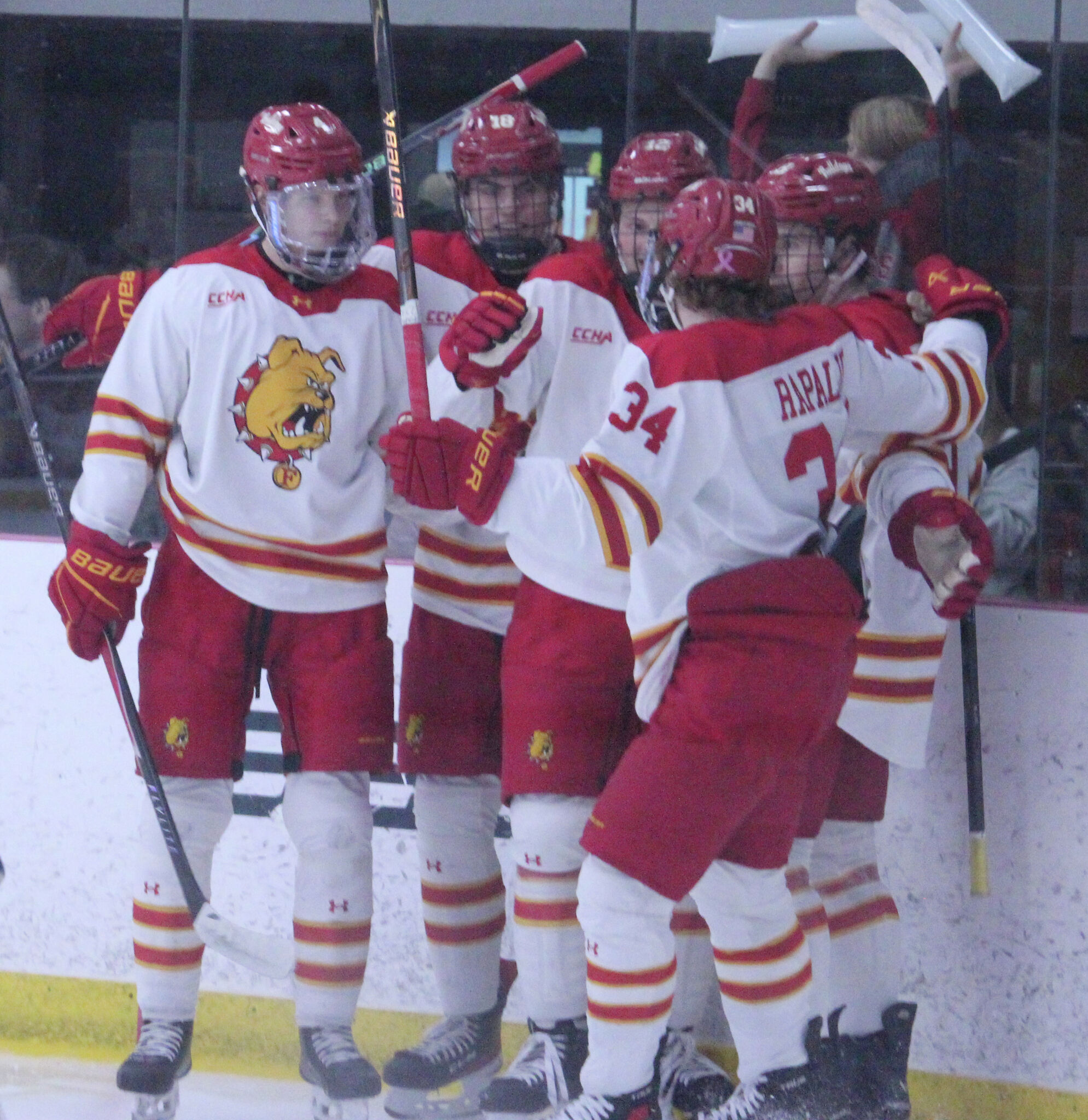 Ferris hockey gains huge 6-0 win over Northern Michigan