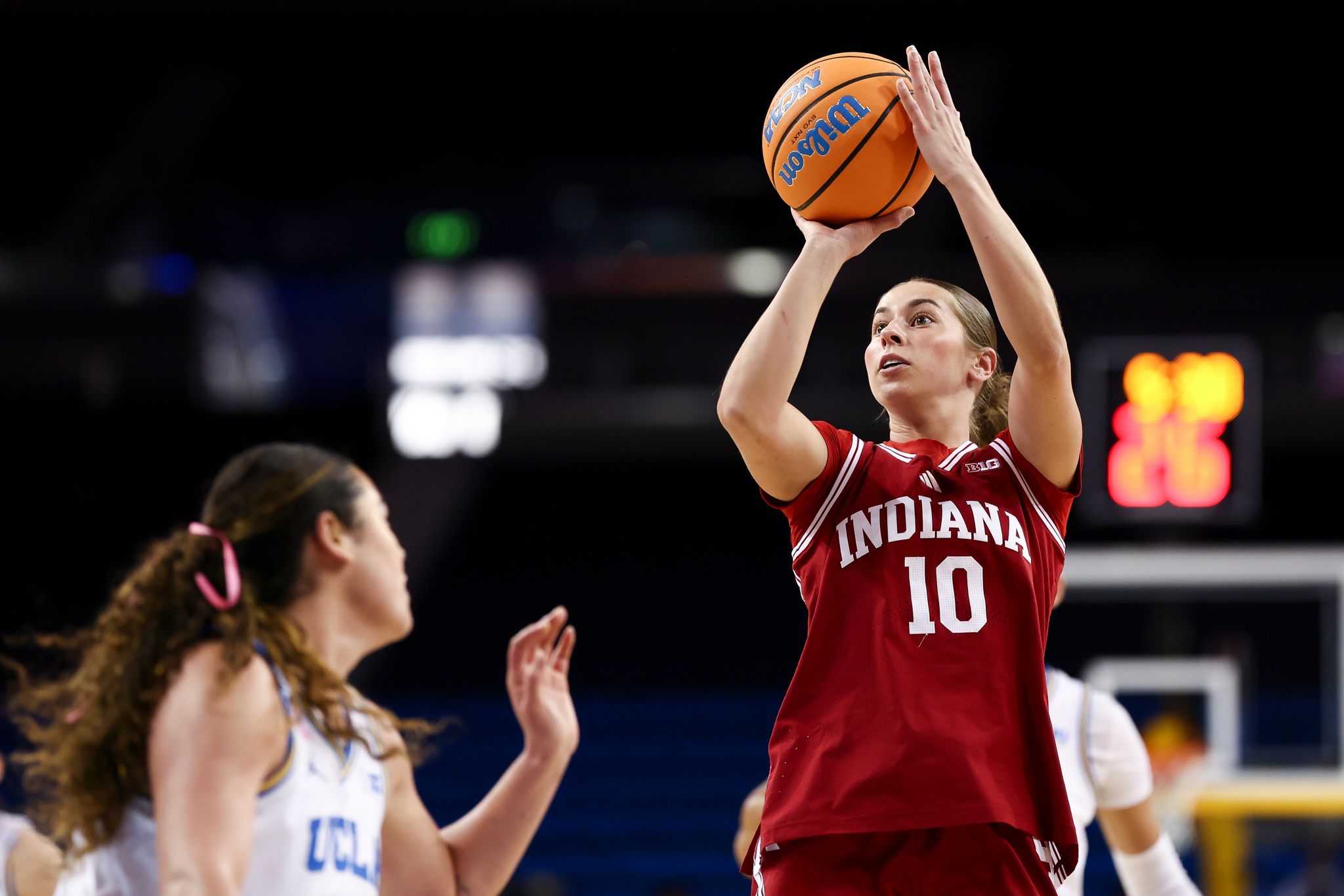 No. 2 UCLA women beat Indiana 92-48 and extend win streak to 19 games