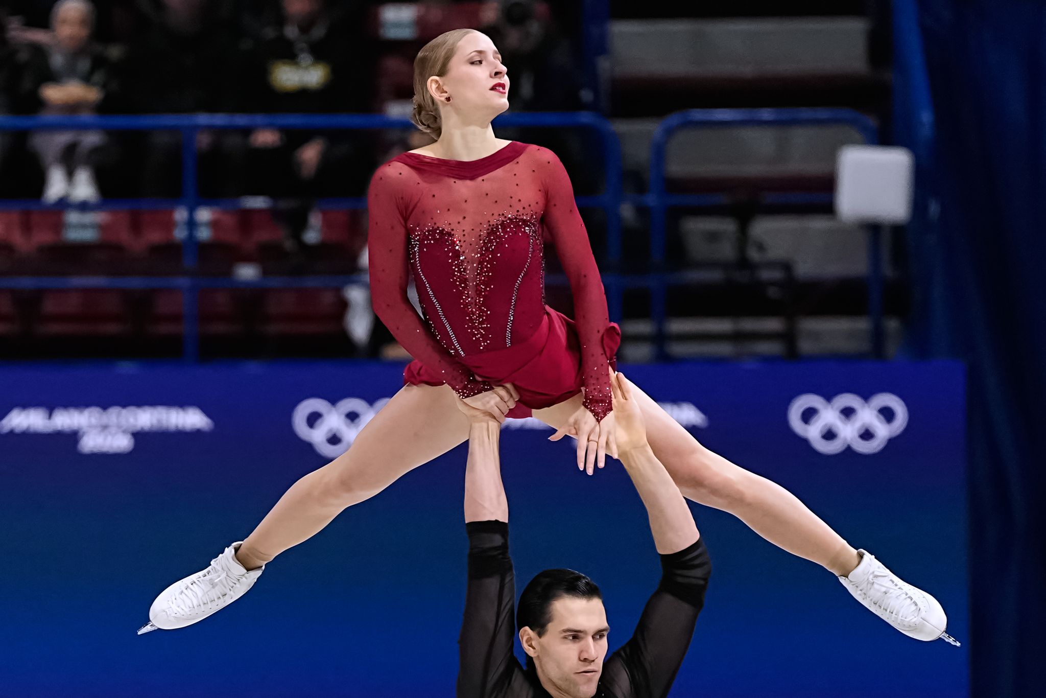 Hase and Volodin of Germany seize Olympic pairs lead as favorites ...