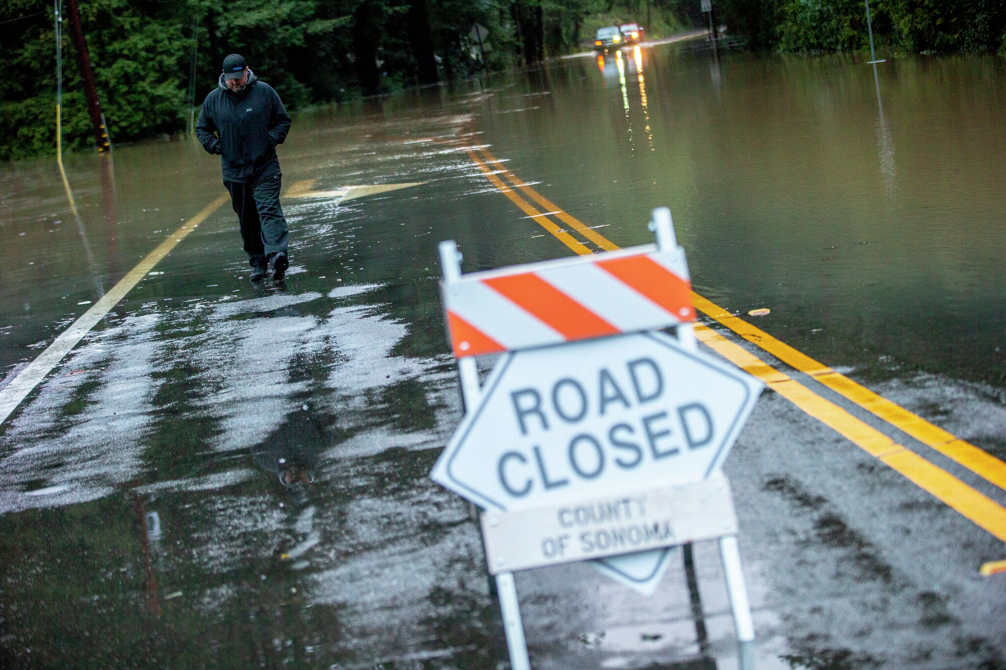 Bay Area storm: Caltrans closes highways near Sonoma due to flooding