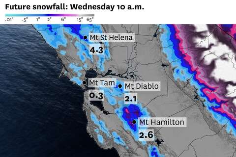 Will it really snow in the Bay Area this week? Here’s the forecast