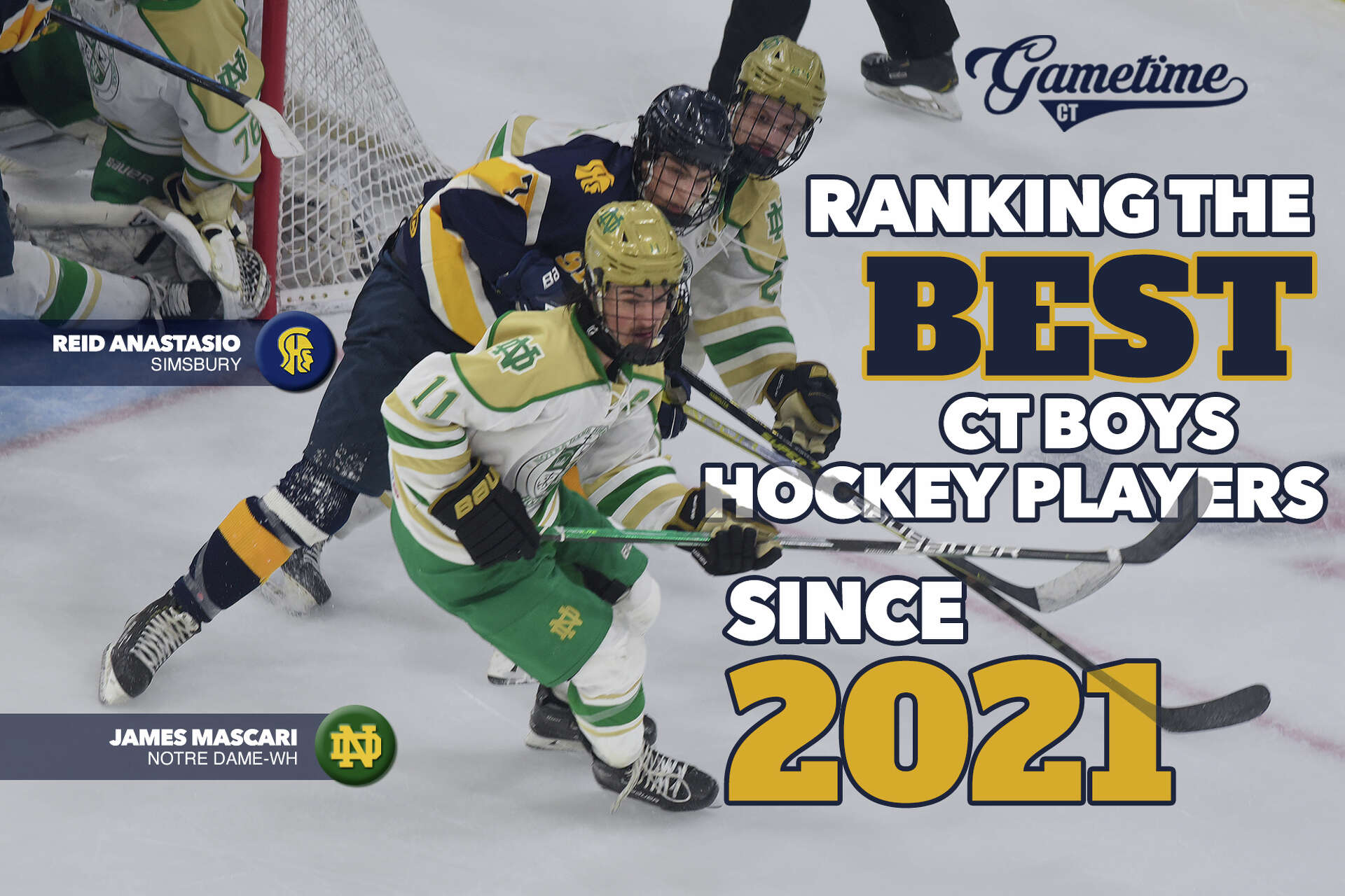 CT high school boys ice hockey best players from 2021-2025