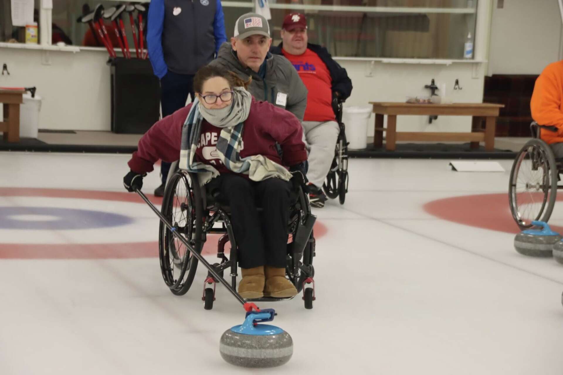 Adaptive Learn to Curl event set for March 7 at Curling Center
