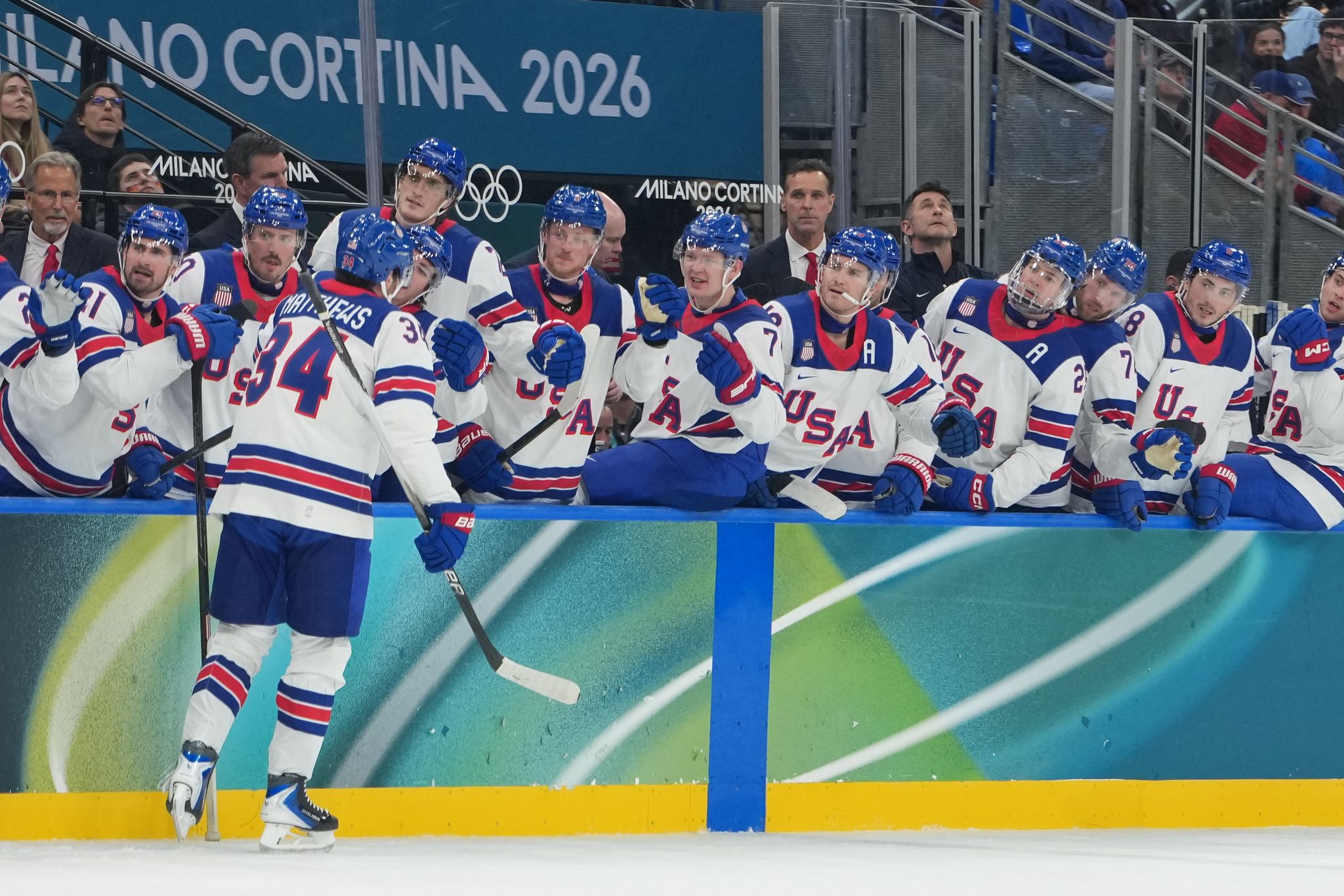 Auston Matthews looks like the captain and leader the US expected at ...