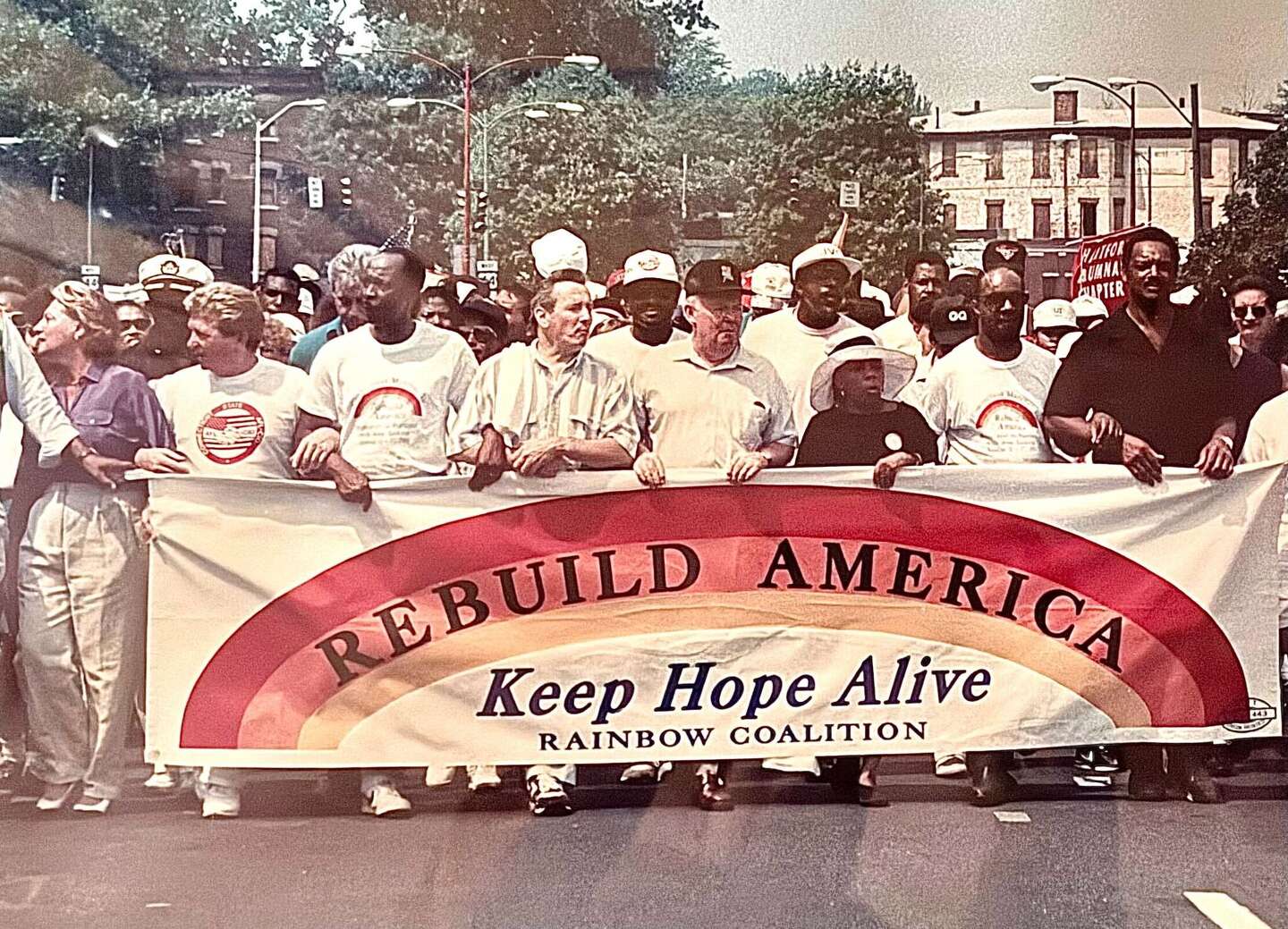 When Jesse Jackson marched across Connecticut to 'rebuild America'