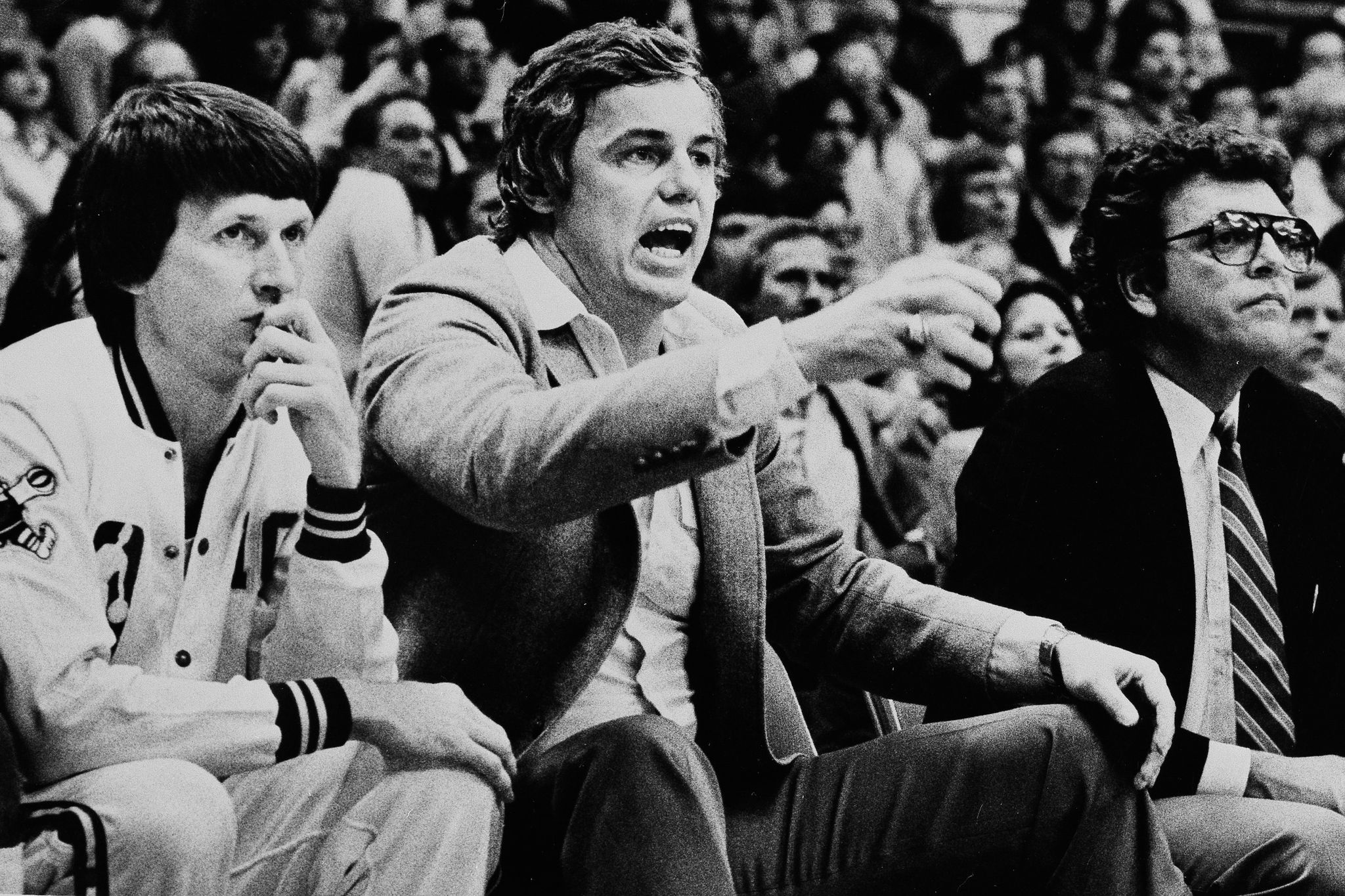 Doug Moe, the rumpled, irreverent coach of the high-scoring Denver ...